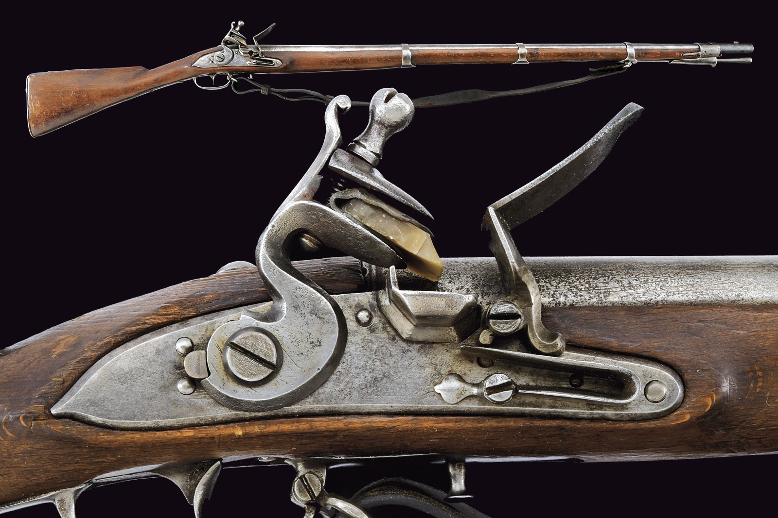 A rare 1754/67 model infantry flintlock gun 1770/80 | Rare and Fine ...
