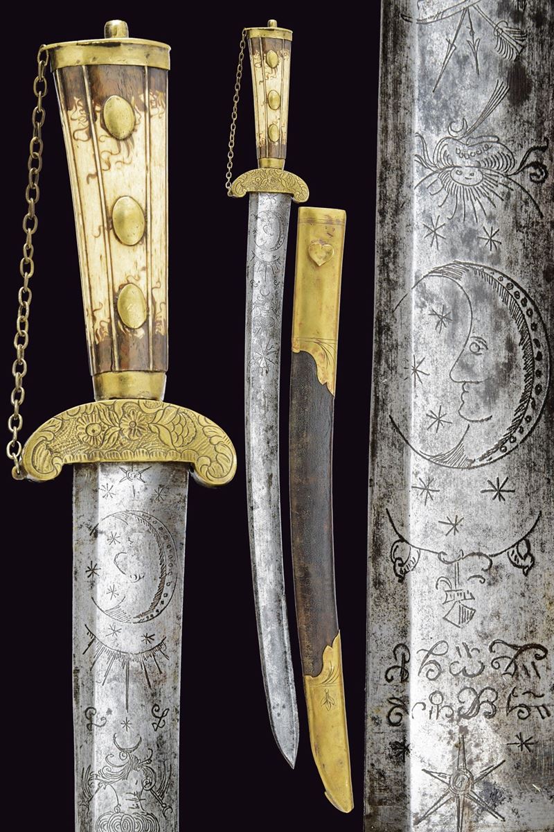 Sciabola da fanteria confinaria fine del XVIII Sec. | Importanti Armi ...