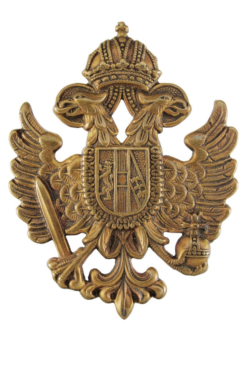 Lot of two small badges with imperial eagle 19th Century | Rare and ...