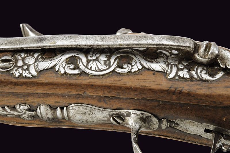 A snaphaunce lock pistol by master G. B. Second half of the 17th ...