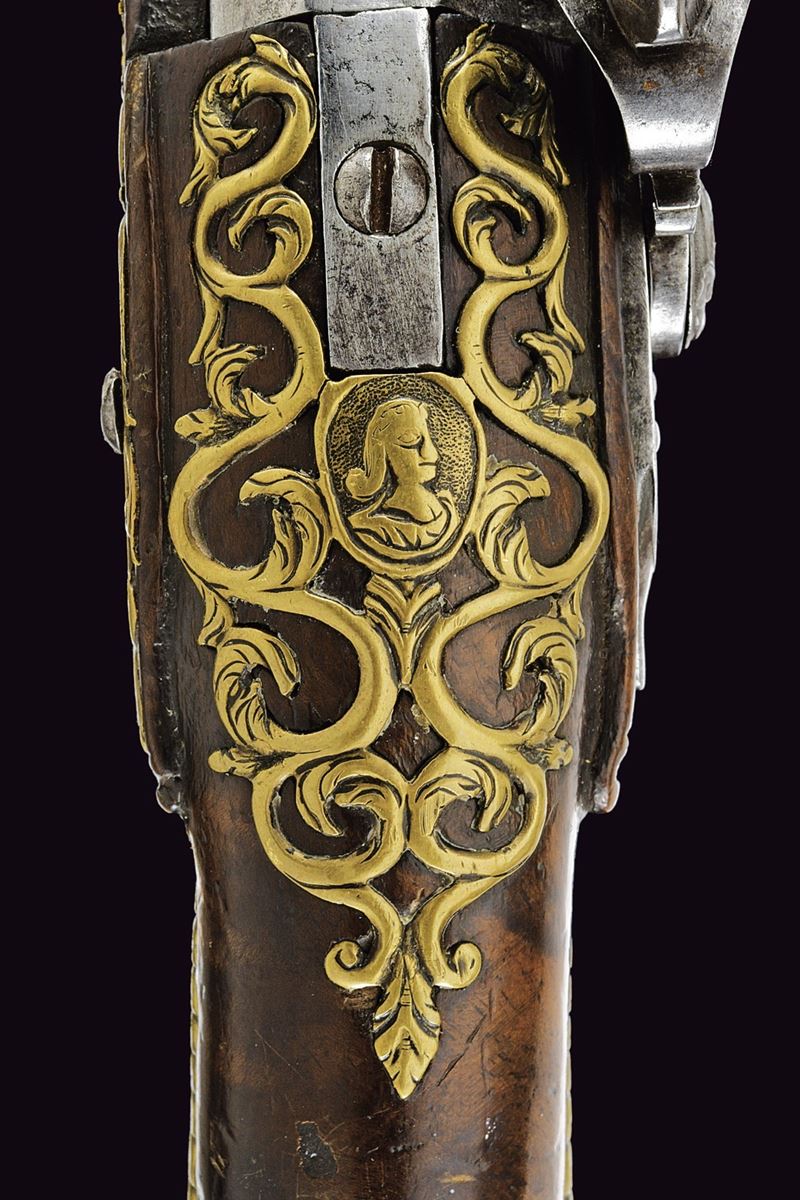 A snaphaunce lock pistol by "il Cerboncelli" Mid 18th Century | Rare ...
