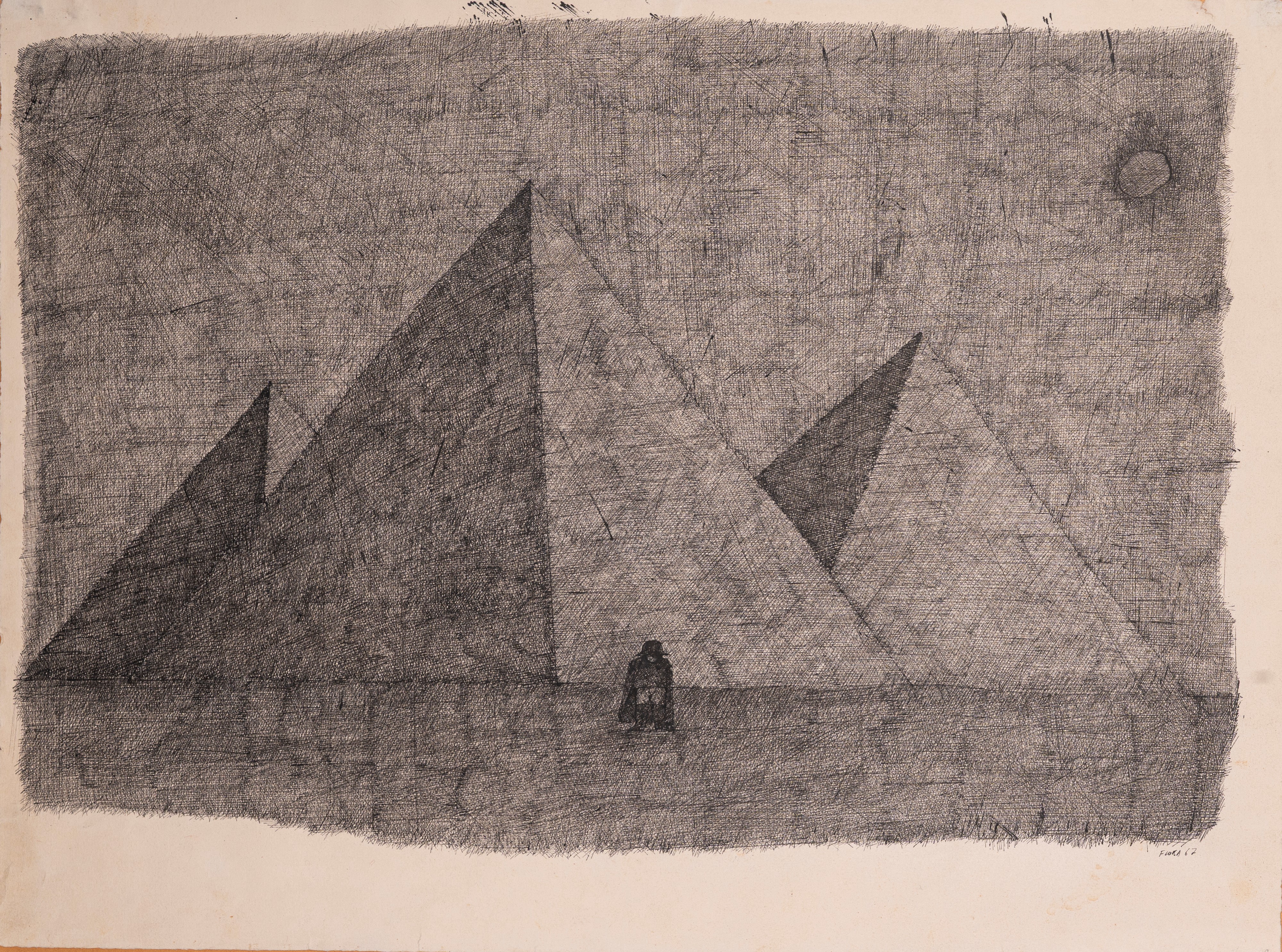 Paul Flora - Untitled 1967 | Curiosities for a Collection / Modern and ...