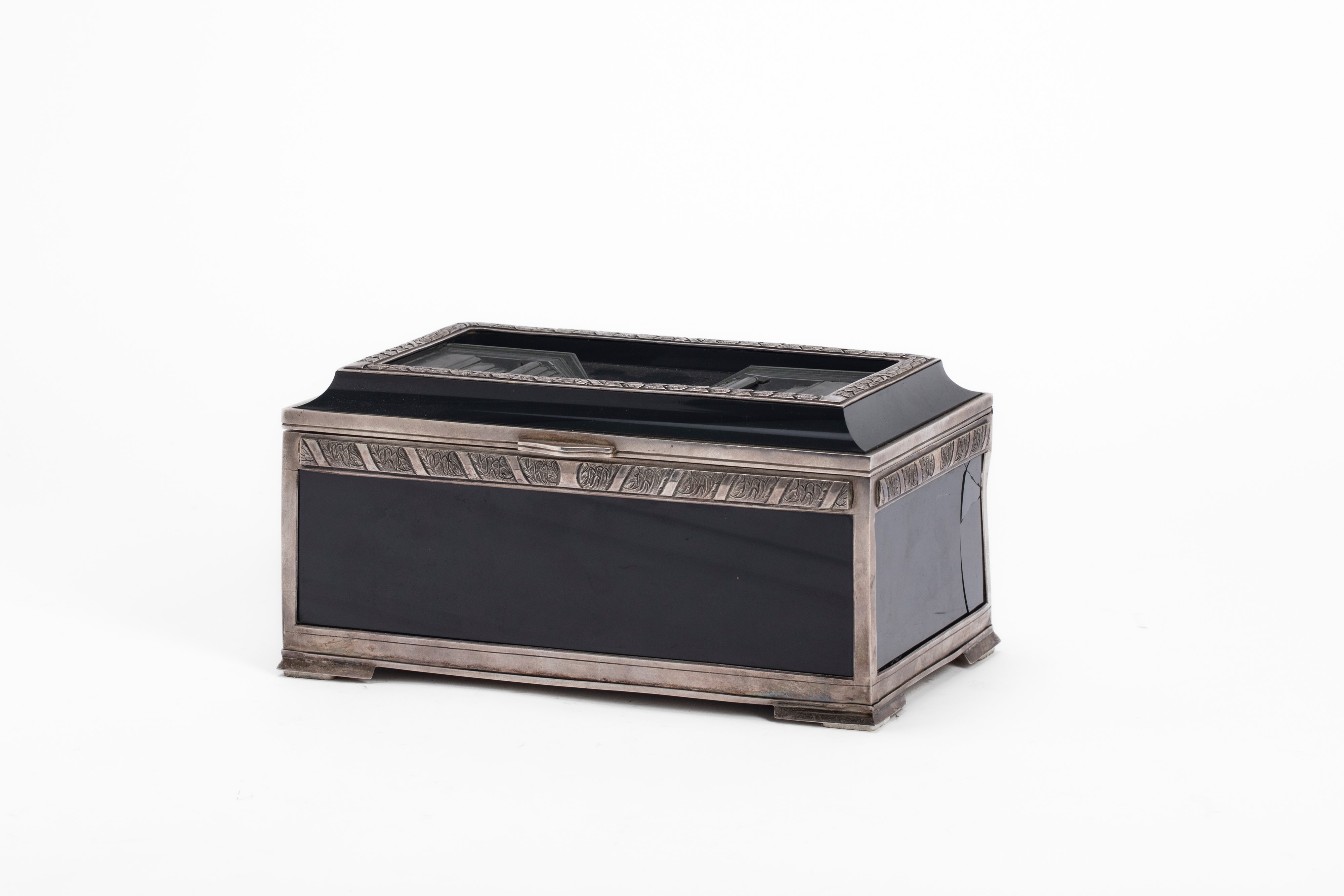 Jasper box Russia, early 20th century | Antique and Collectors' Silver ...
