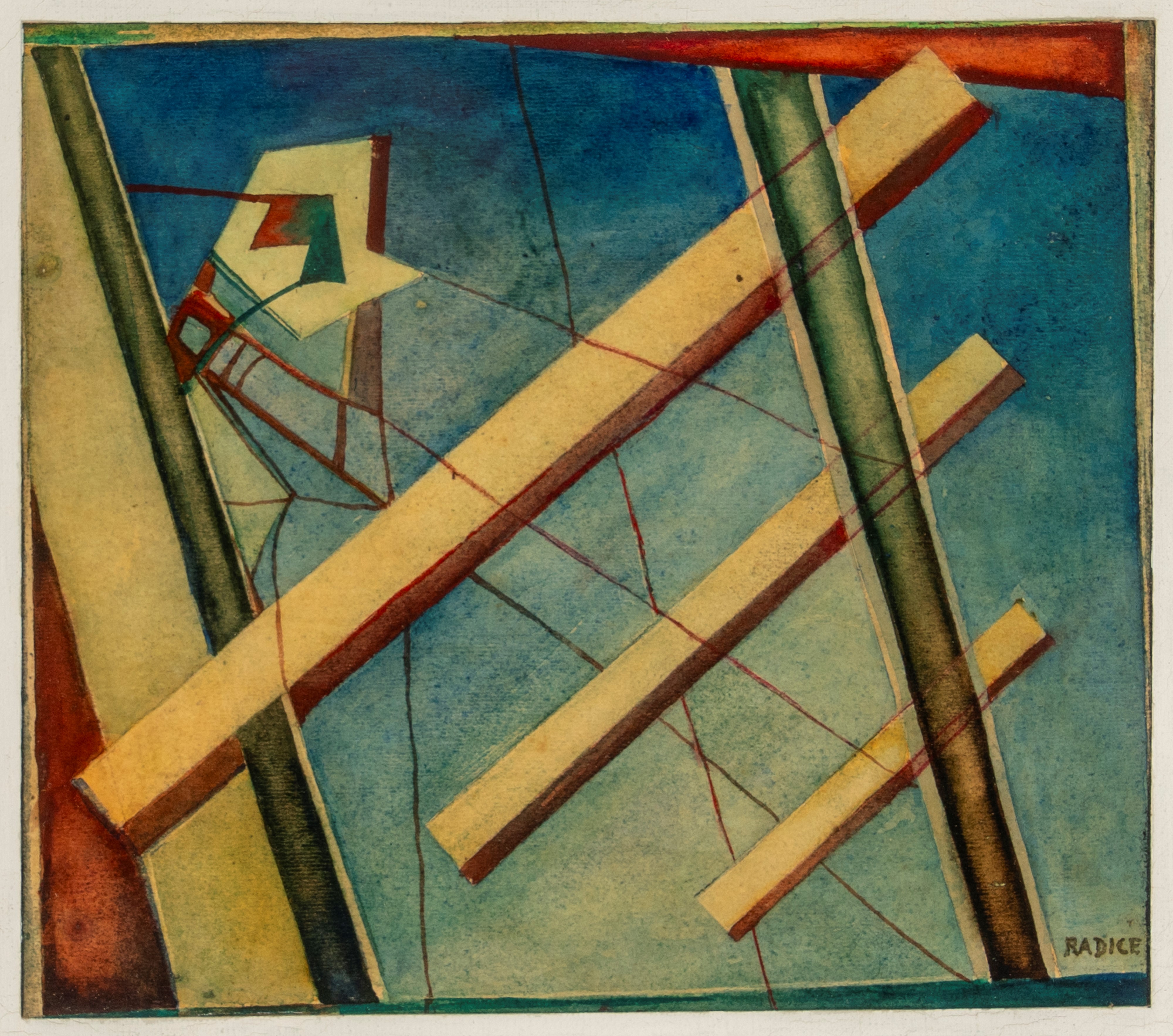 Mario Radice - Composizione V.3.S.B 1941 | Abitare la bellezza. Le case ...