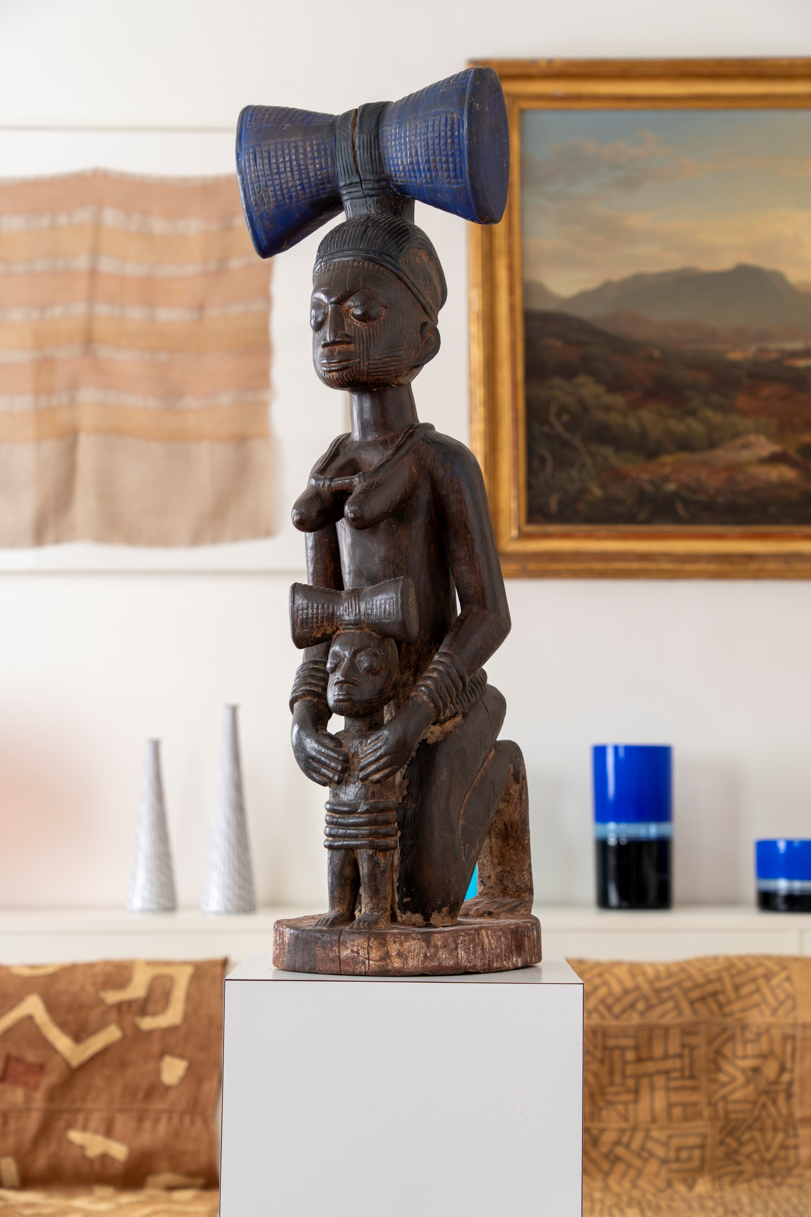 Yoruba, Nigeria - Divinatory figure “Shango” | Living beauty. The homes ...