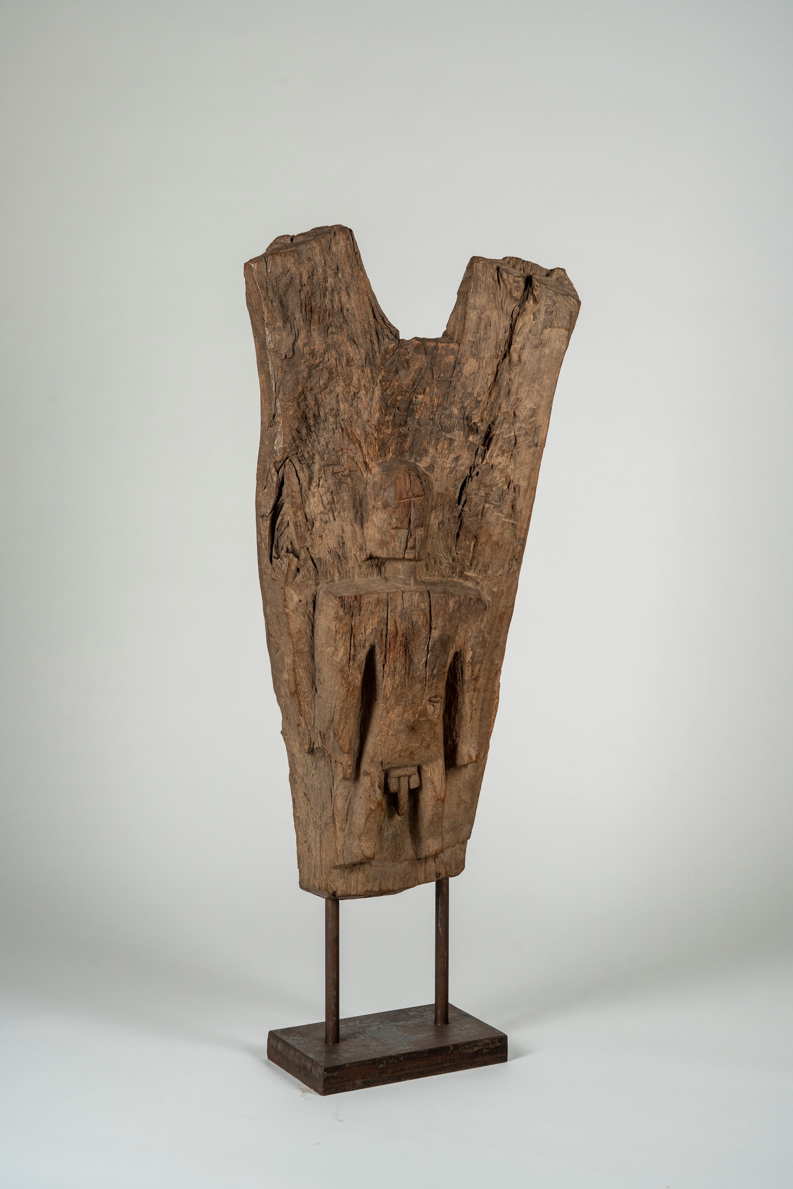 Dogon, Mali - Ancient roof support structure of a Toguna | Living ...