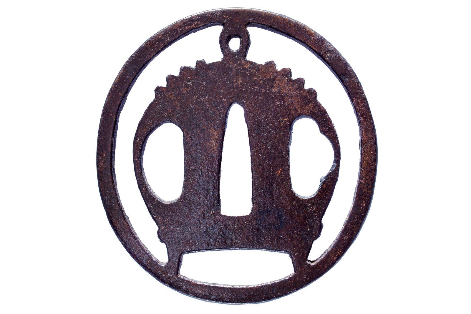A tsuba of the Owari school Muromachi Period (1392-1573) | The Art and ...