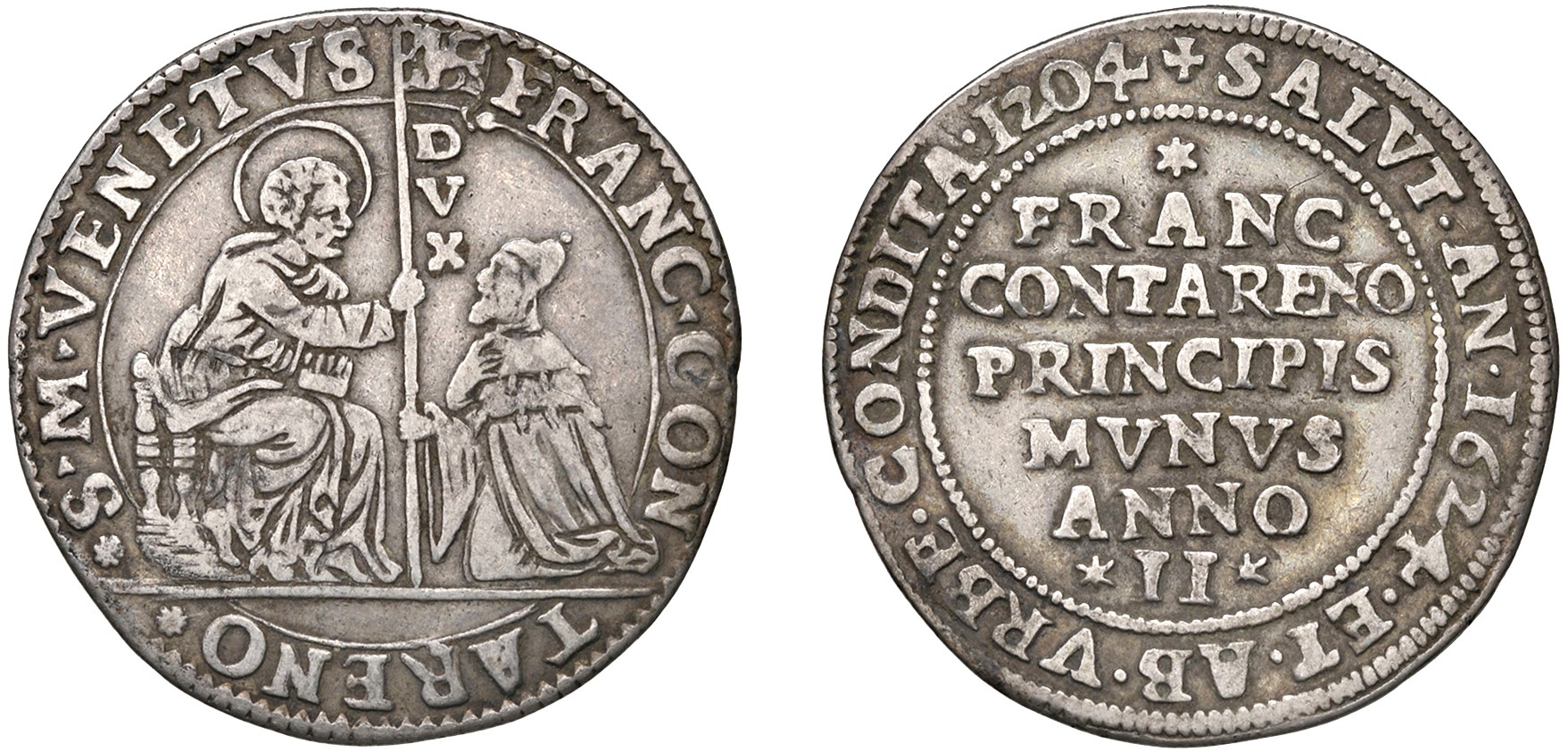 Oselle di Venezia - FRANCESCO CONTARINI, Doge XCV (1623-1624) – Osella ...