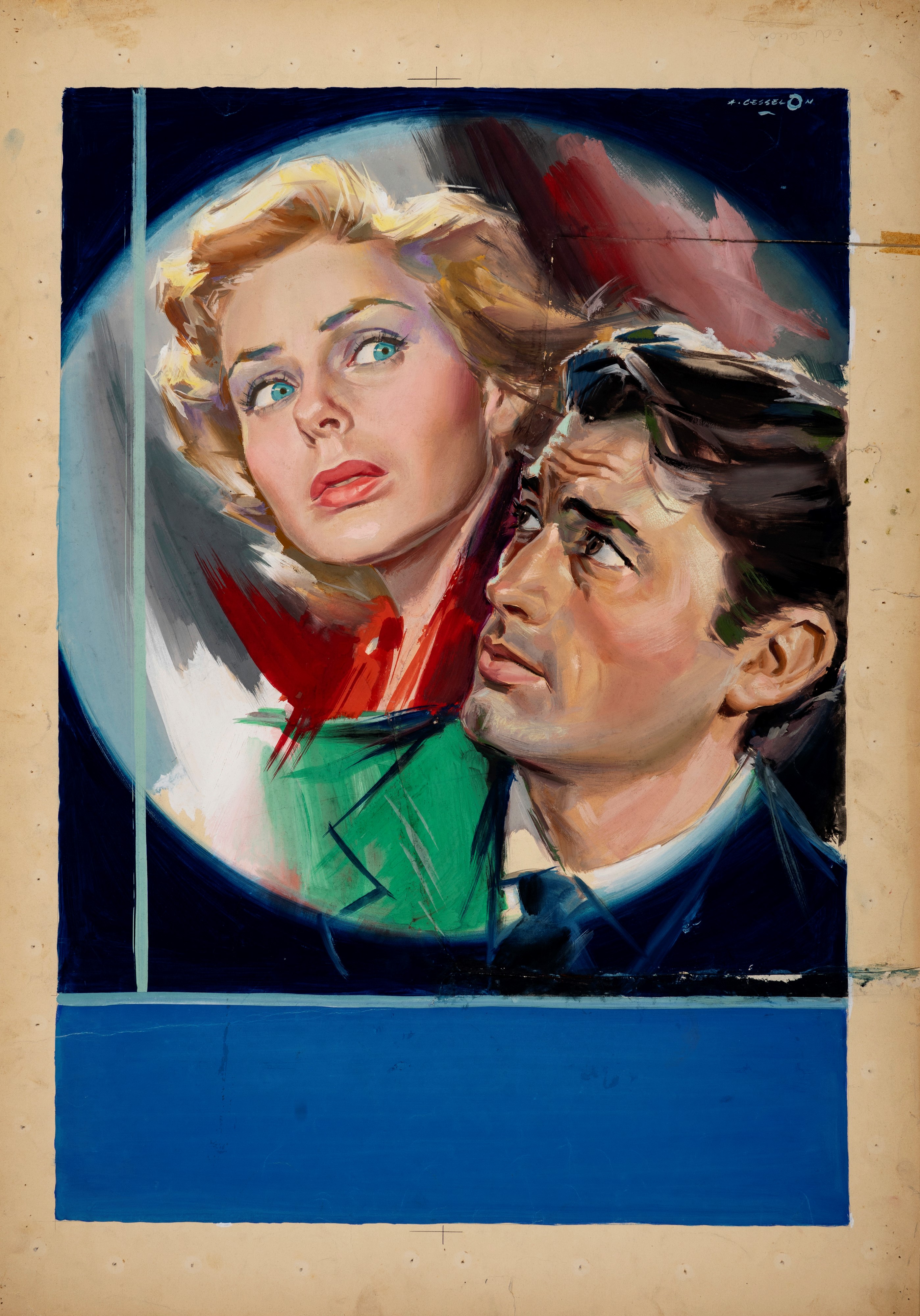 Angelo Cesselon - Spellbound 1945 | Movie Poster Artworks | Finarte ...
