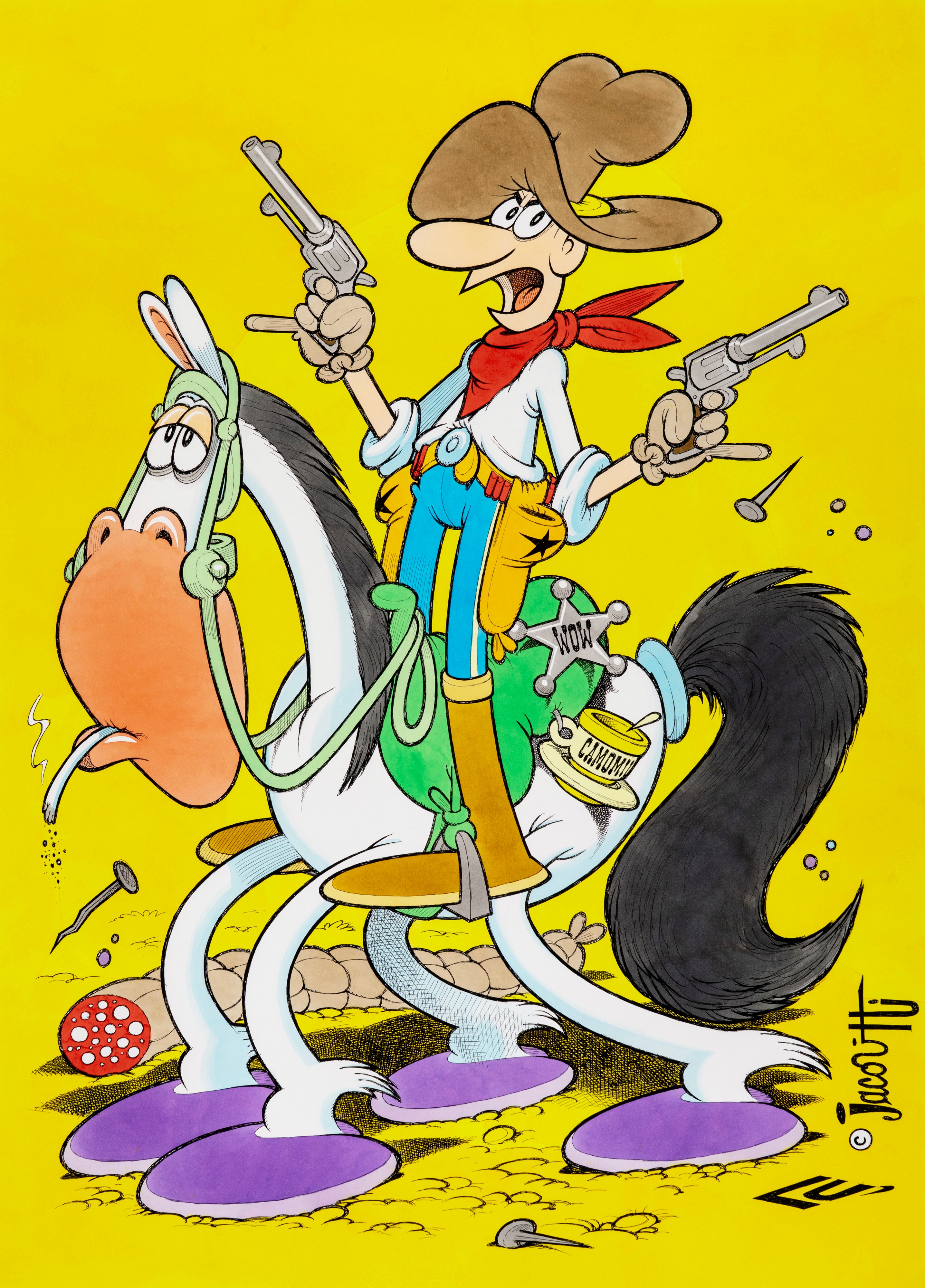 Luca Salvagno - Omaggio a Cocco Bill 2025 | WOW Comics Museum: a new ...
