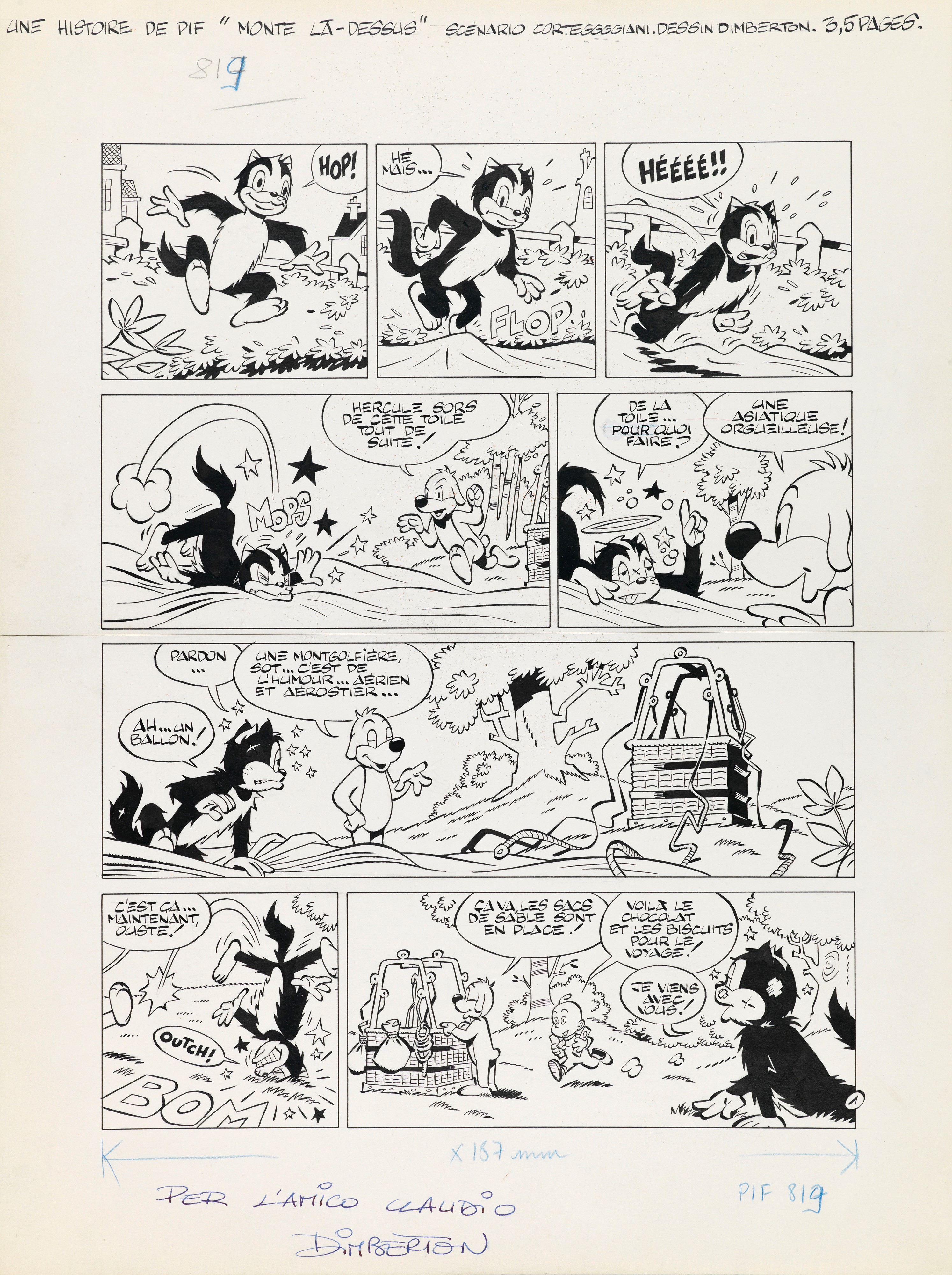 Francois Dimberton - Pif 1984 | The Masters of European Comics ...