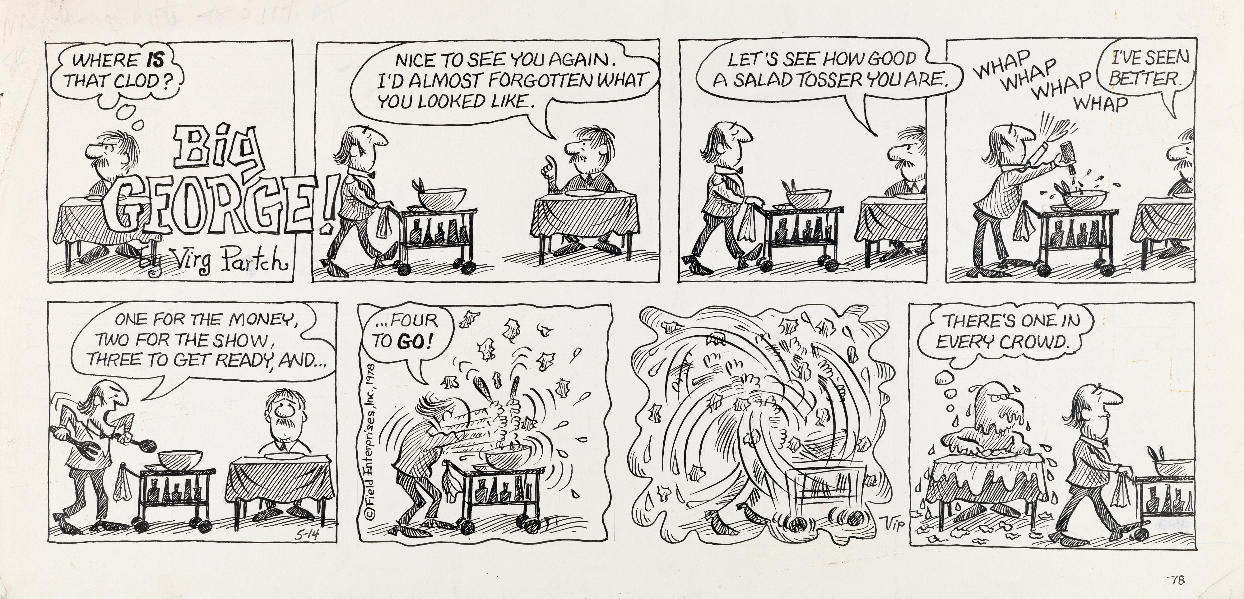 Virgil Partch - Big George 1978 | MADE IN THE USA: Superheroes & Comic ...