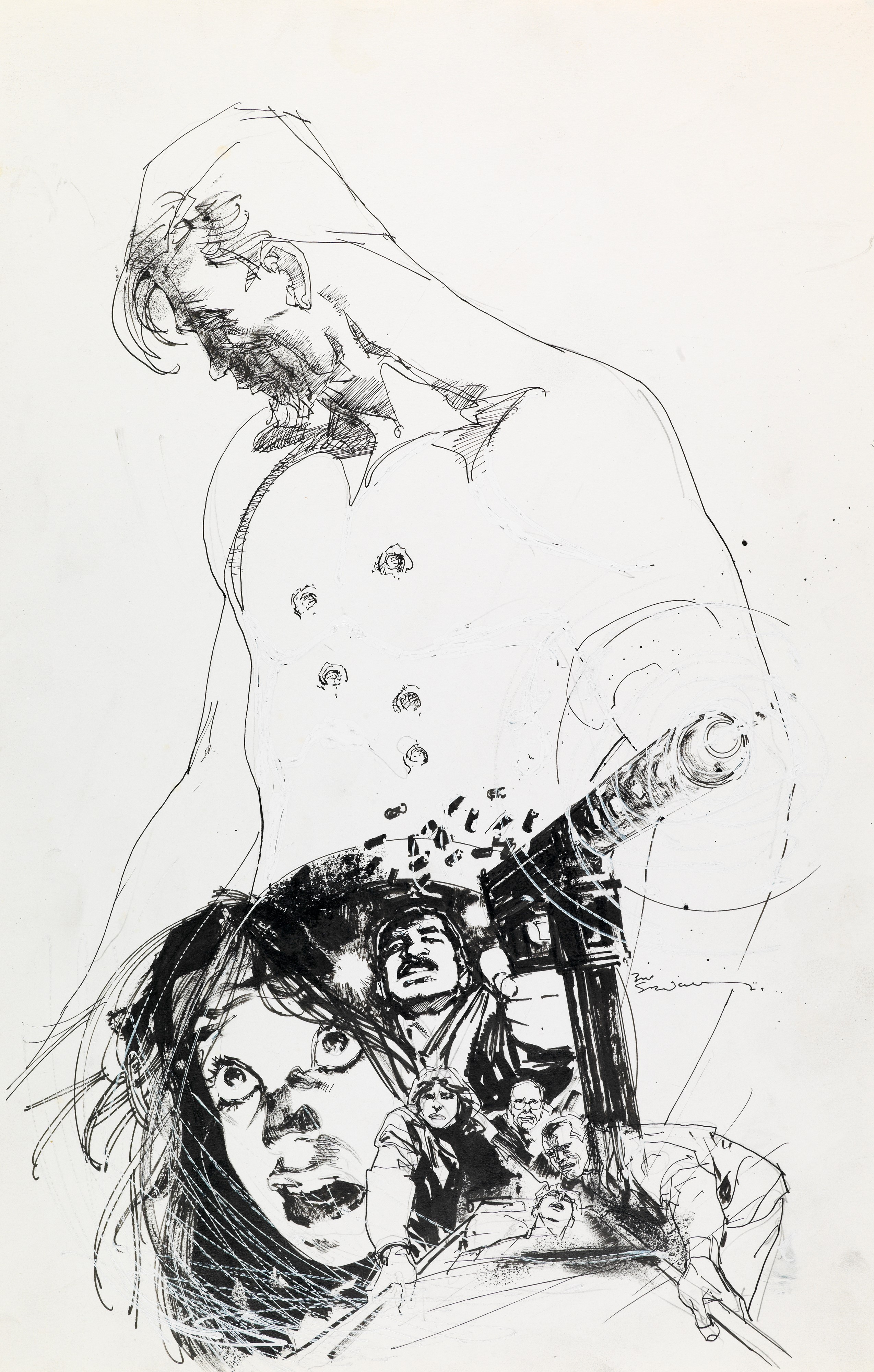 Bill Sienkiewicz - Outsiders: the Haunting of Arsenal 2004 | MADE IN ...