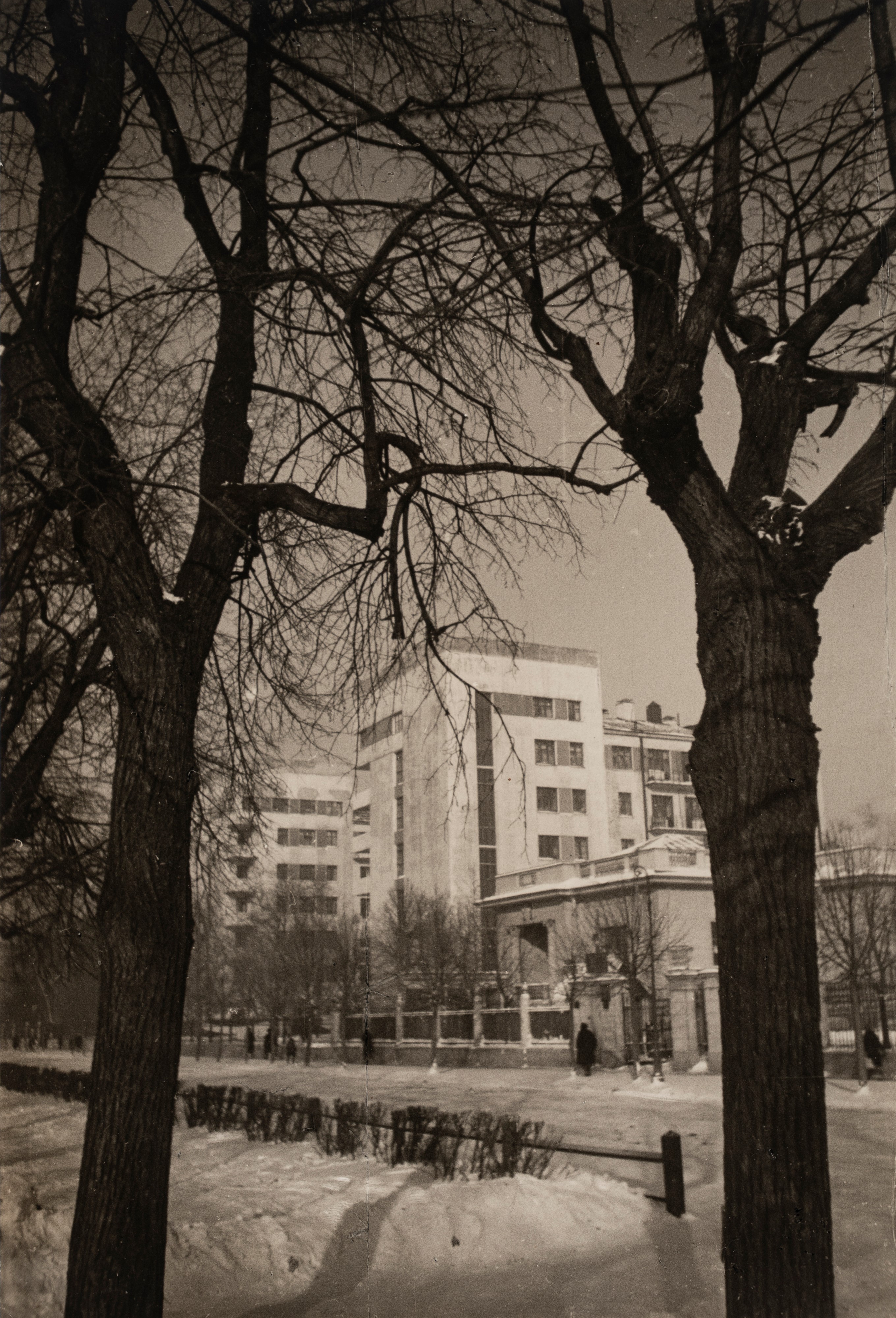 Alexander Rodchenko - Petrovskii Park. New Buildings. 'Dynamo' Stadium ...