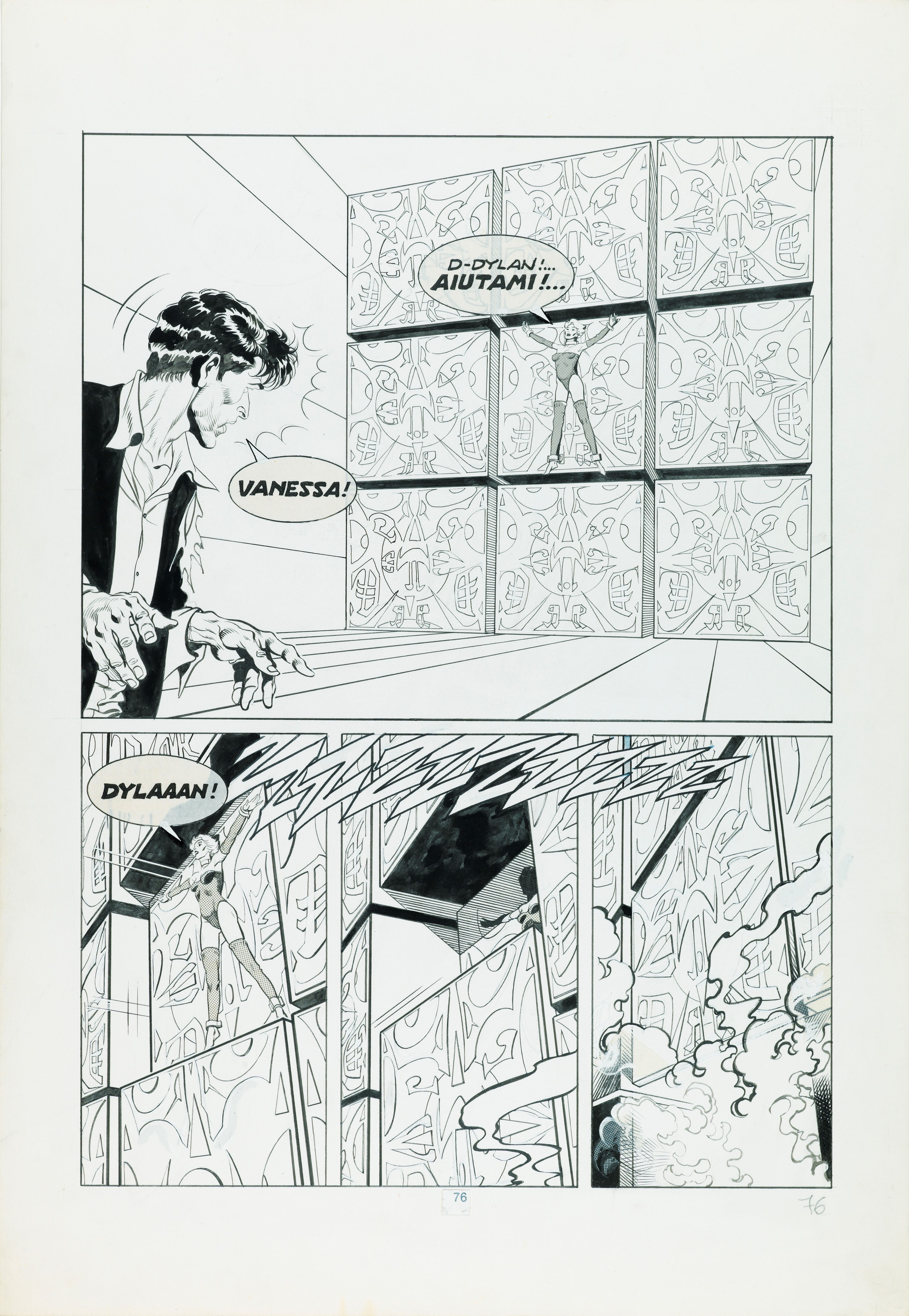 Claudio Castellini - Dylan Dog - Horror Paradise 1990 | The Masters of ...
