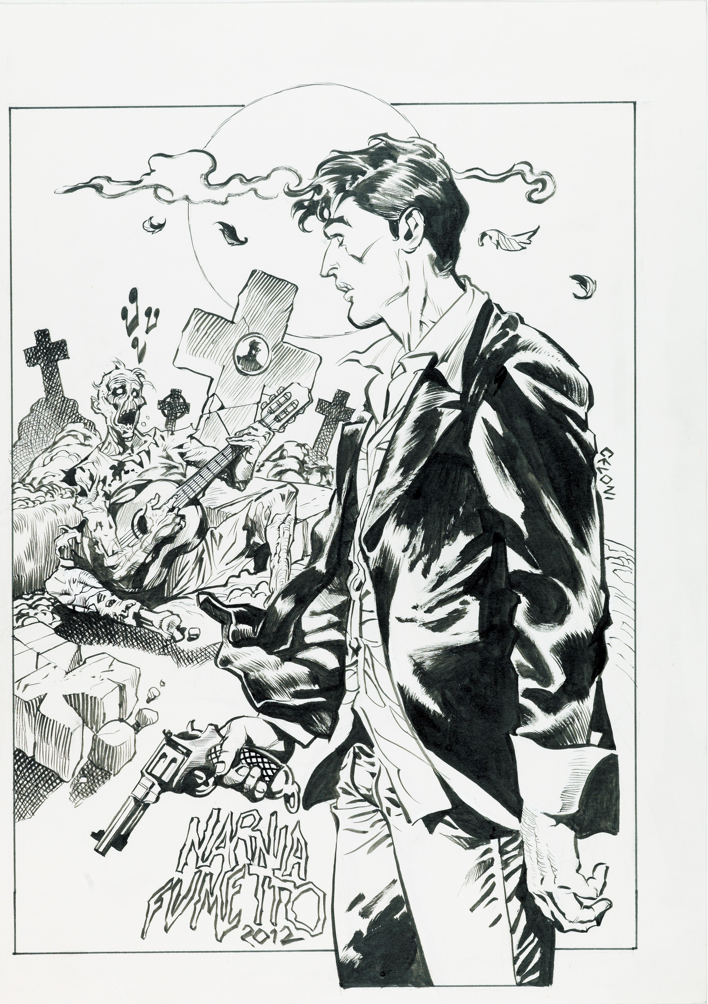 Fabio Celoni - Dylan Dog 2012 | The Masters of Comics | Finarte, casa d ...