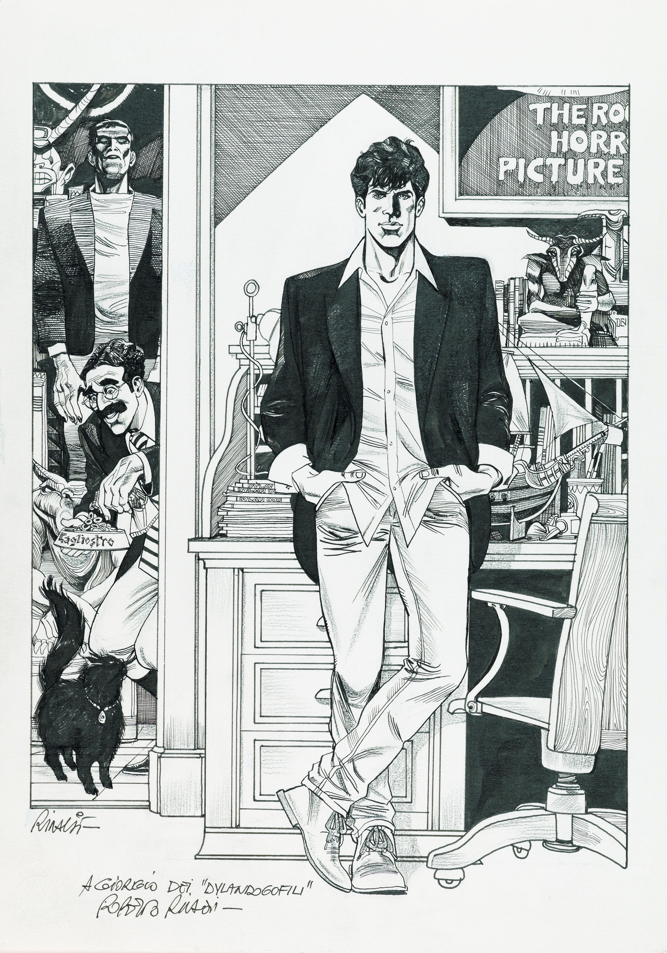 Roberto Rinaldi - Dylan Dog 2013 | The Masters of Comics | Finarte ...