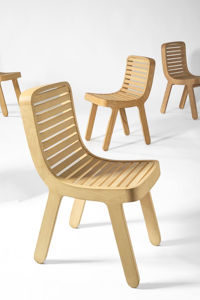 Michael Young - Sei sedie modello no. MY68 1998 | Design Heritage ...