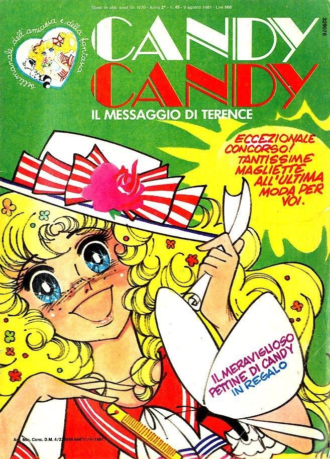Sergio Frigerio - Candy Candy n. 45 1981 | Candy Candy & Lady Oscar ...