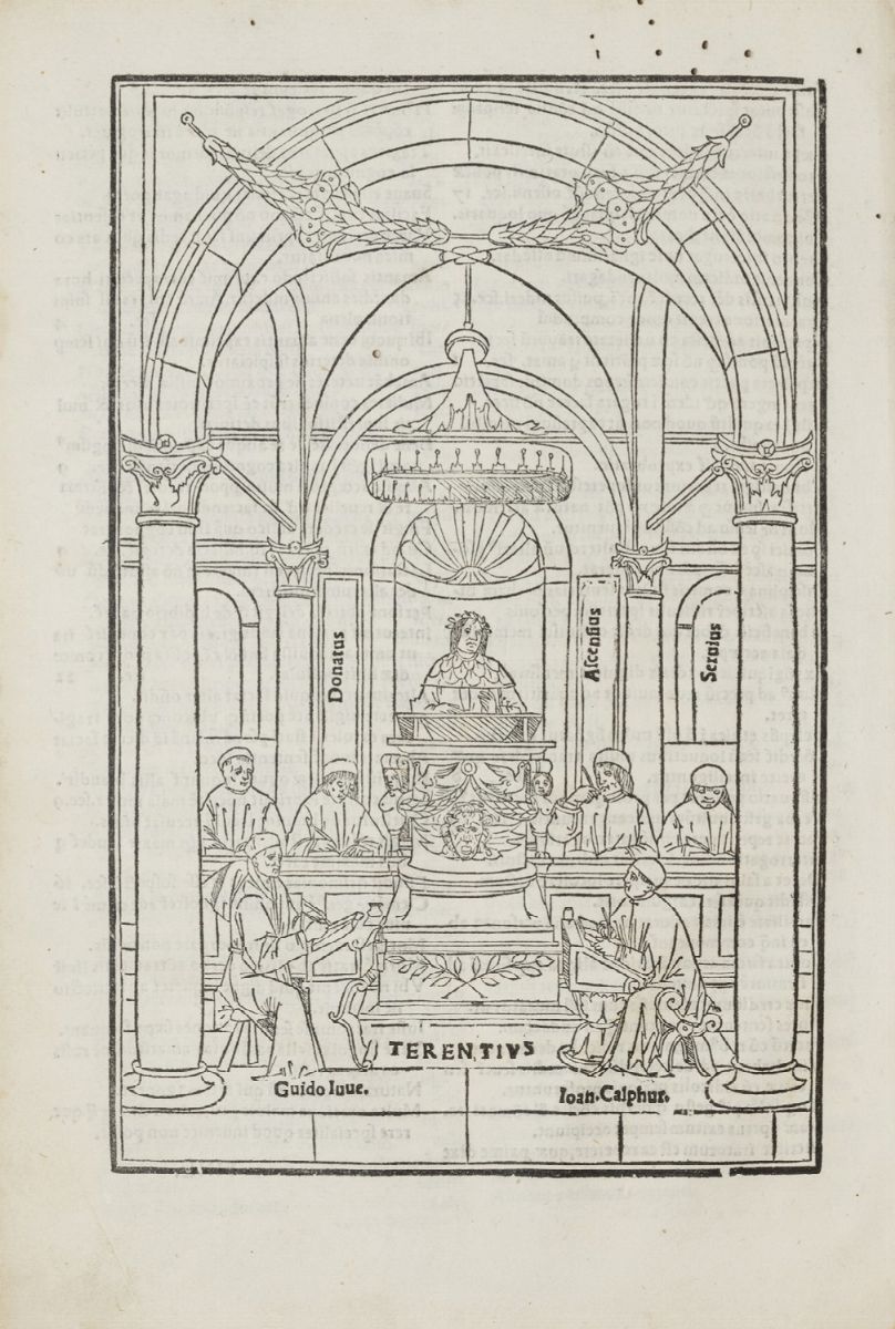 Terenzio Afro, Publio - Il grande legno con Terenzio e le 49 vignette ...