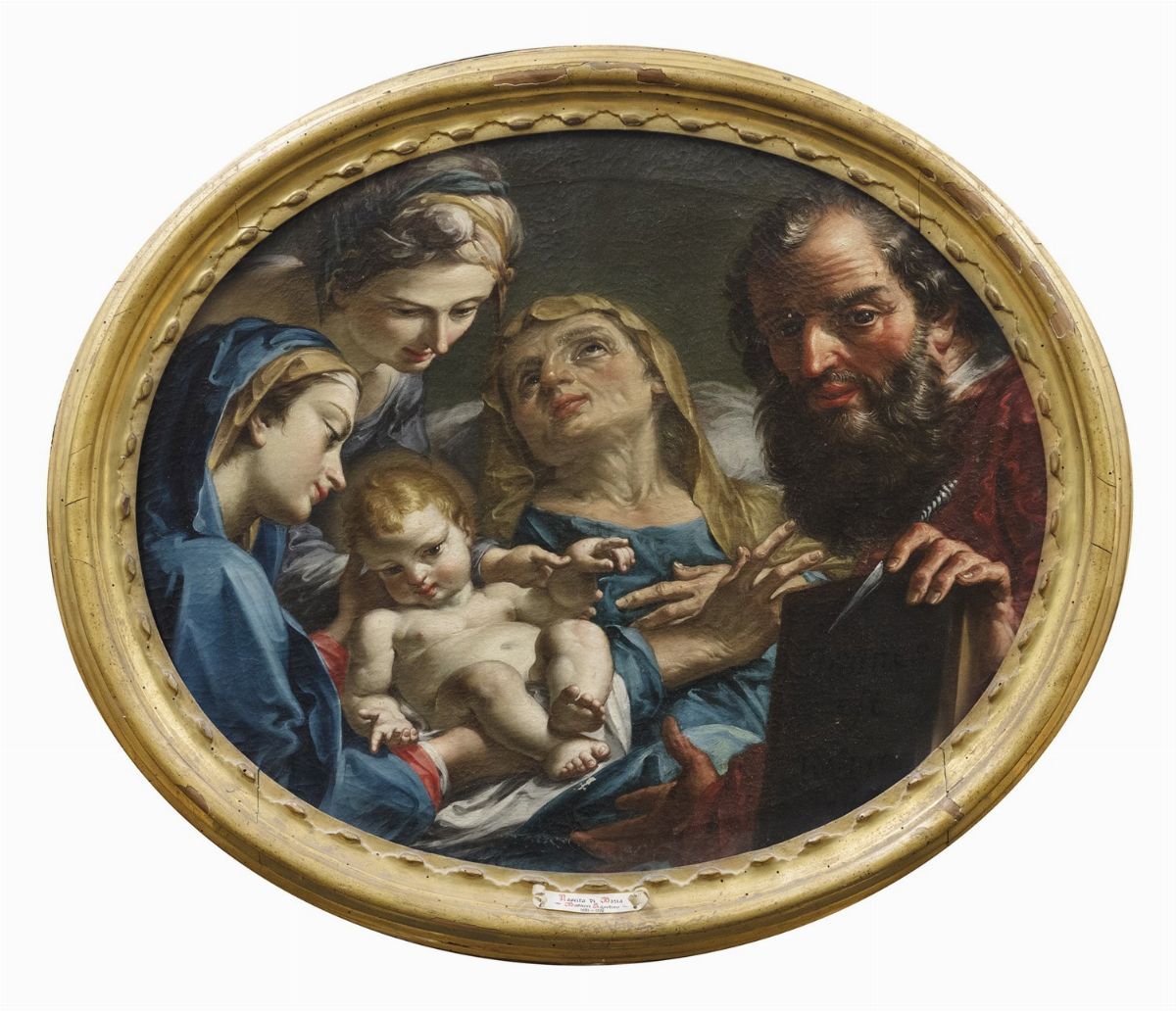 Giuseppe Marchesi, detto il Sansone - Imposizione del nome al Battista ...