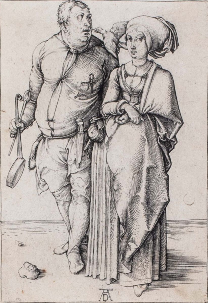 Incisioni - Durer, Albrecht - Il cuoco e la moglie 1496 | Libri ...