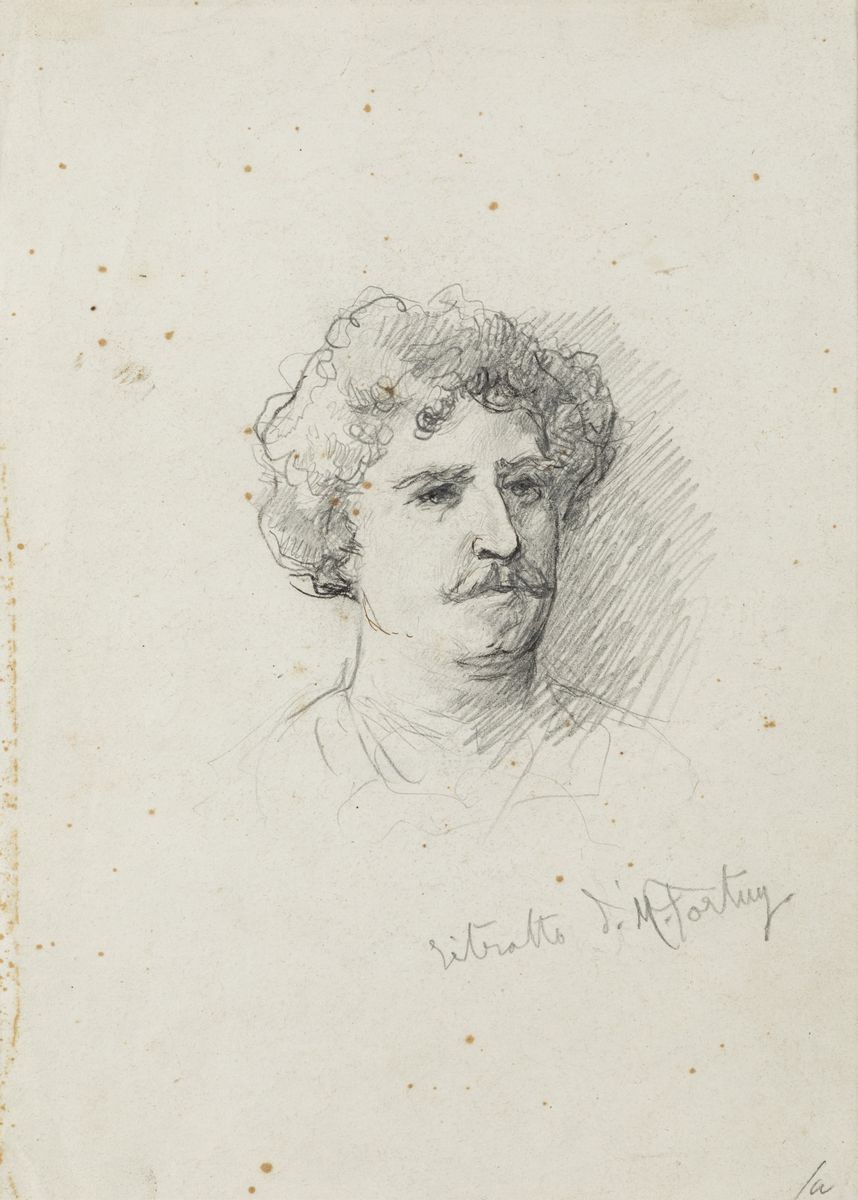 Attilio Simonetti - Portrait of Mariano Fortuny | Works from Bruno ...