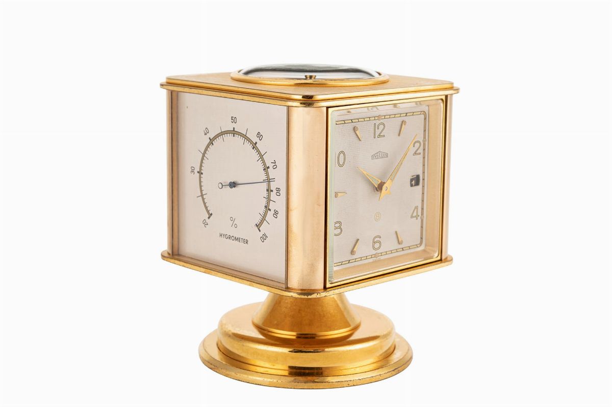 Angelus - Angelus orologio da tavolo con data, termometro, igrometro ...
