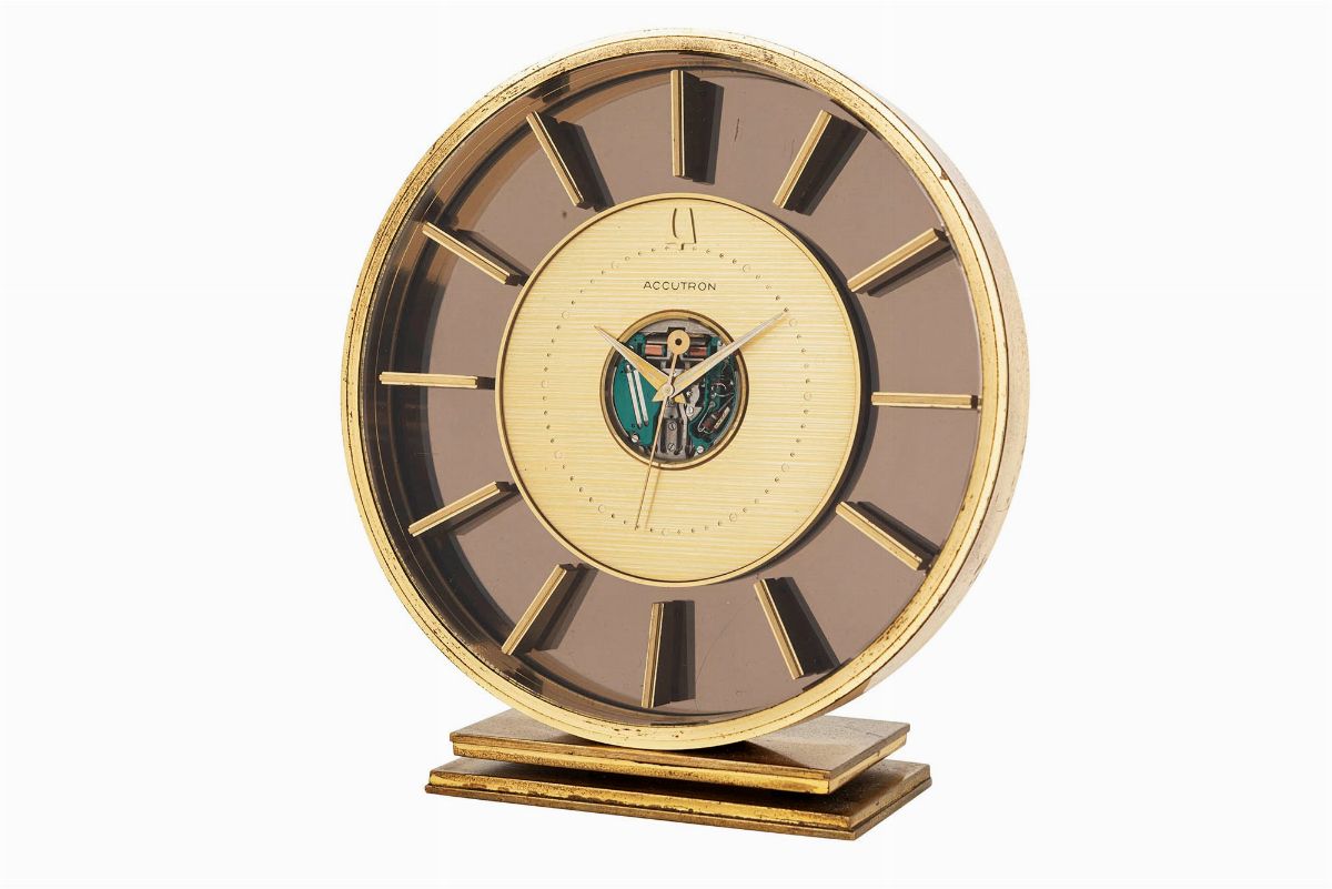 Bulova - Bulova Accutron desk clock, ‘60s | Desk Clocks (without ...