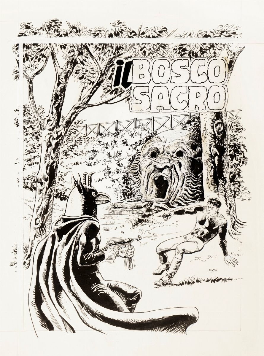 Roberto Diso - Mister No - Il bosco sacro 1986 | Original Comic Arts ...