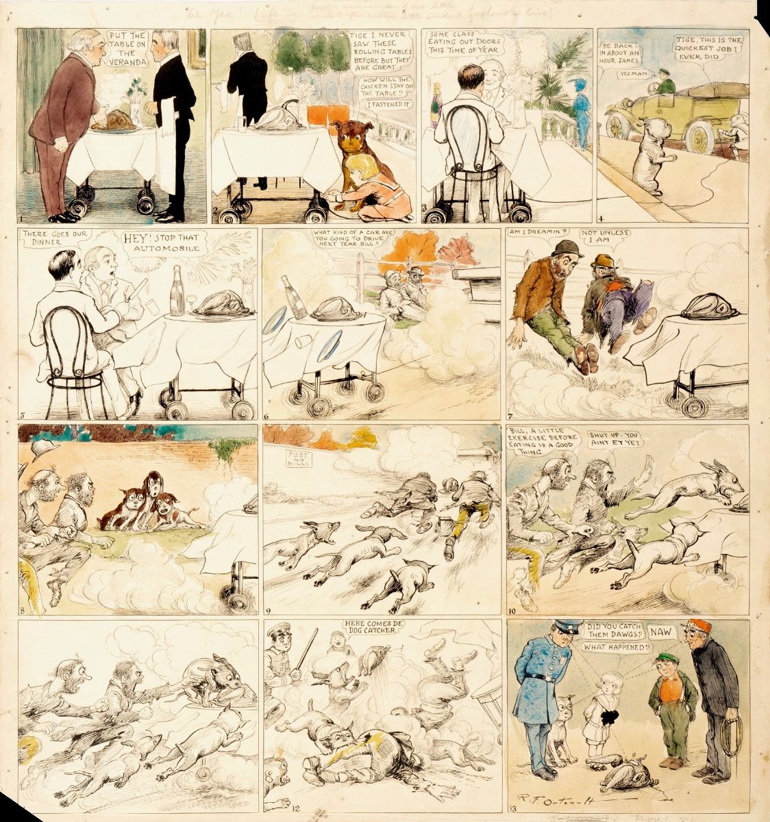 Richard Felton Outcault - Buster Brown - Oh yes! Life is just a succession of one little ...