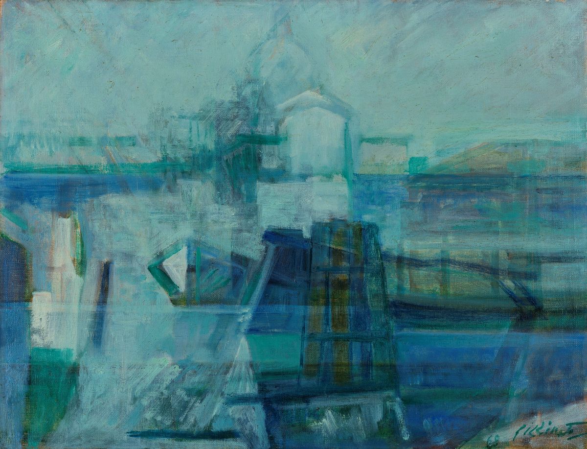 Armando Pizzinato - Senza titolo (Venezia) 1968 | Arte Moderna e ...