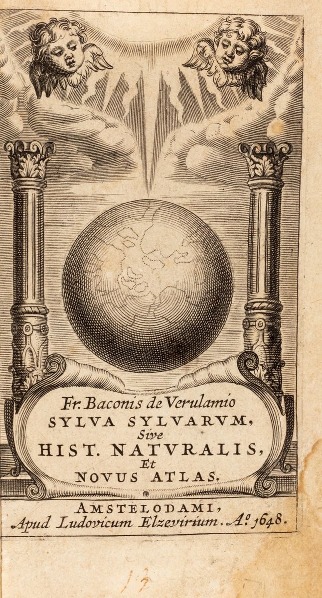 Francesco Bacone - Sylva sylvarum, sive Historia naturalis et Novus ...