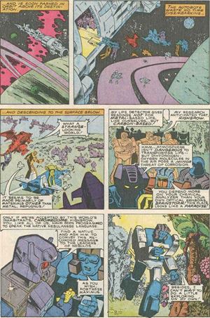 Frank Springer - Transformers: Headmasters - Ring of Hate! 1987 ...