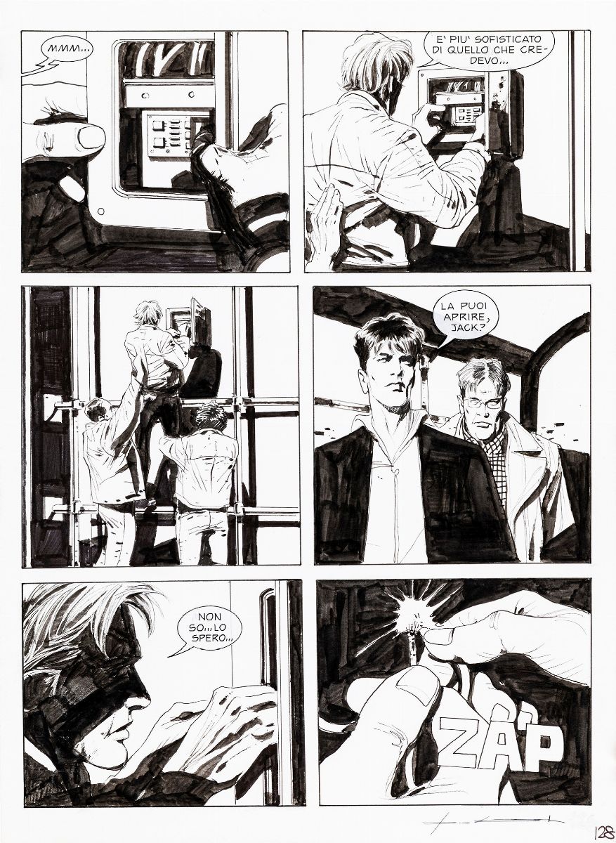 Corrado Roi - Dylan Dog - La piramide capovolta 2011 | Original Comic ...