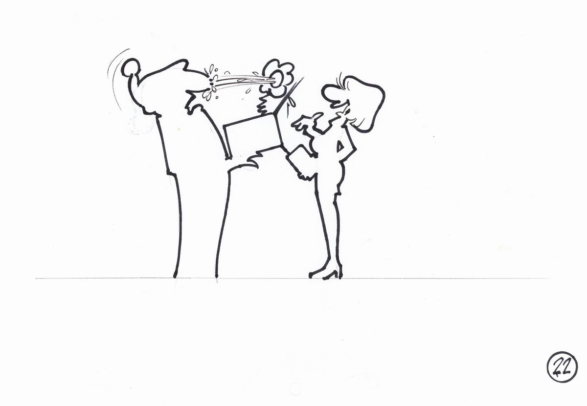 Studio Cavandoli - La Linea e il regalo inatteso anni ´70 | Fumetti ...