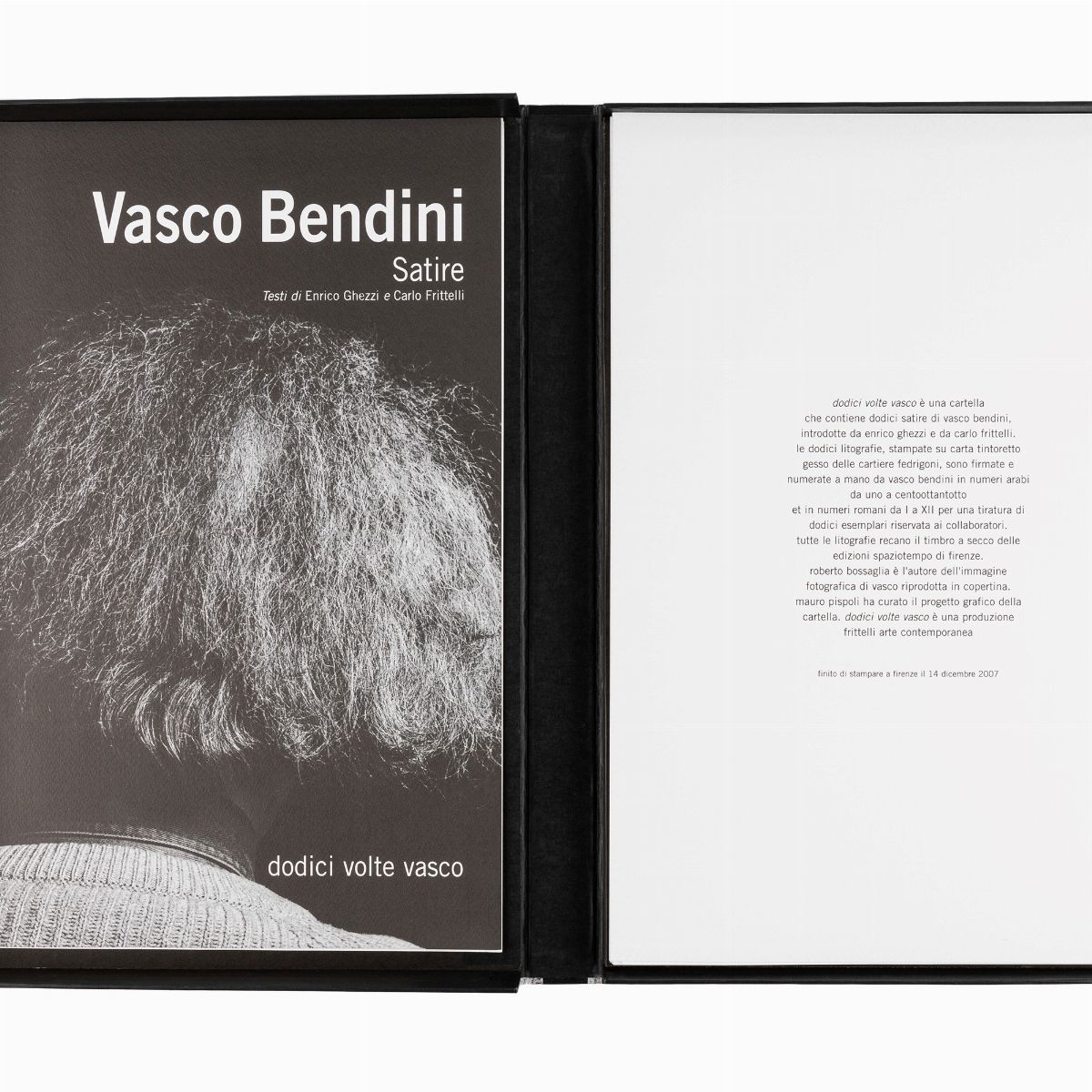 Vasco Bendini - Dodici volte Vasco 2007 | Grafica Internazionale e ...