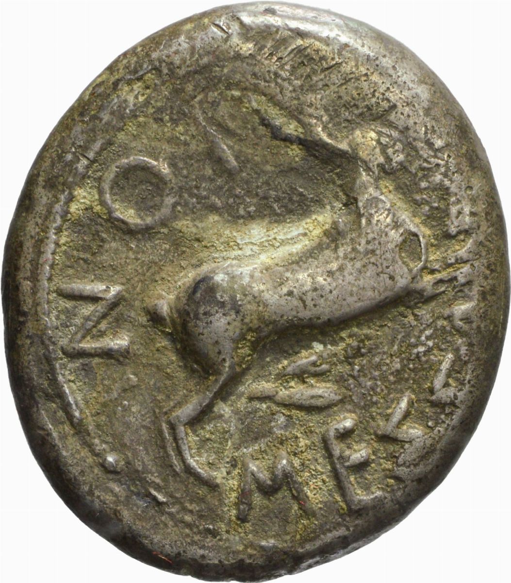 Sicilia - MESSANA, TETRADRAMMA, Emissione: 445-439 a.C. | Numismatics ...