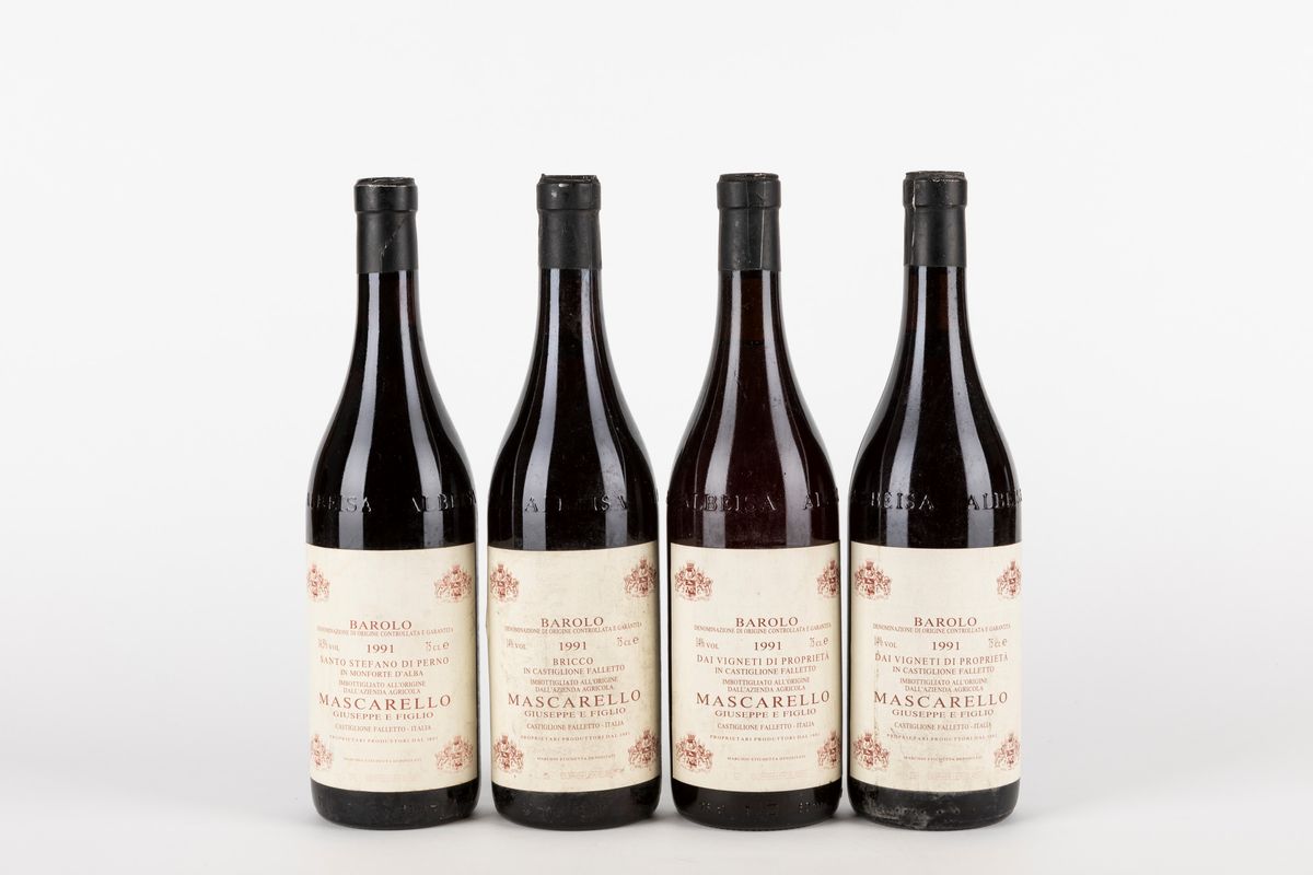 Piemonte - Giuseppe Mascarello Barolo Cru Selection (4 BT) 1991 | Fine ...