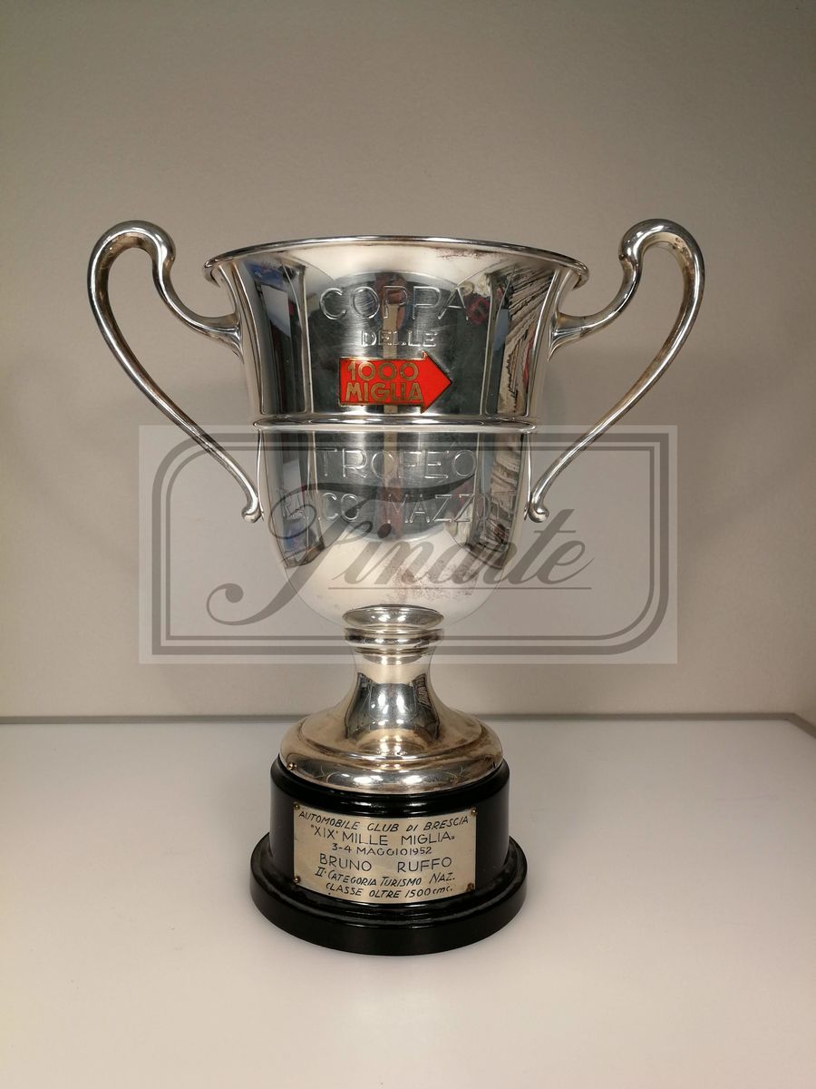 Lot of Bruno Ruffo at the XIX Mille Miglia, 1952: | 1000 Finarte ...