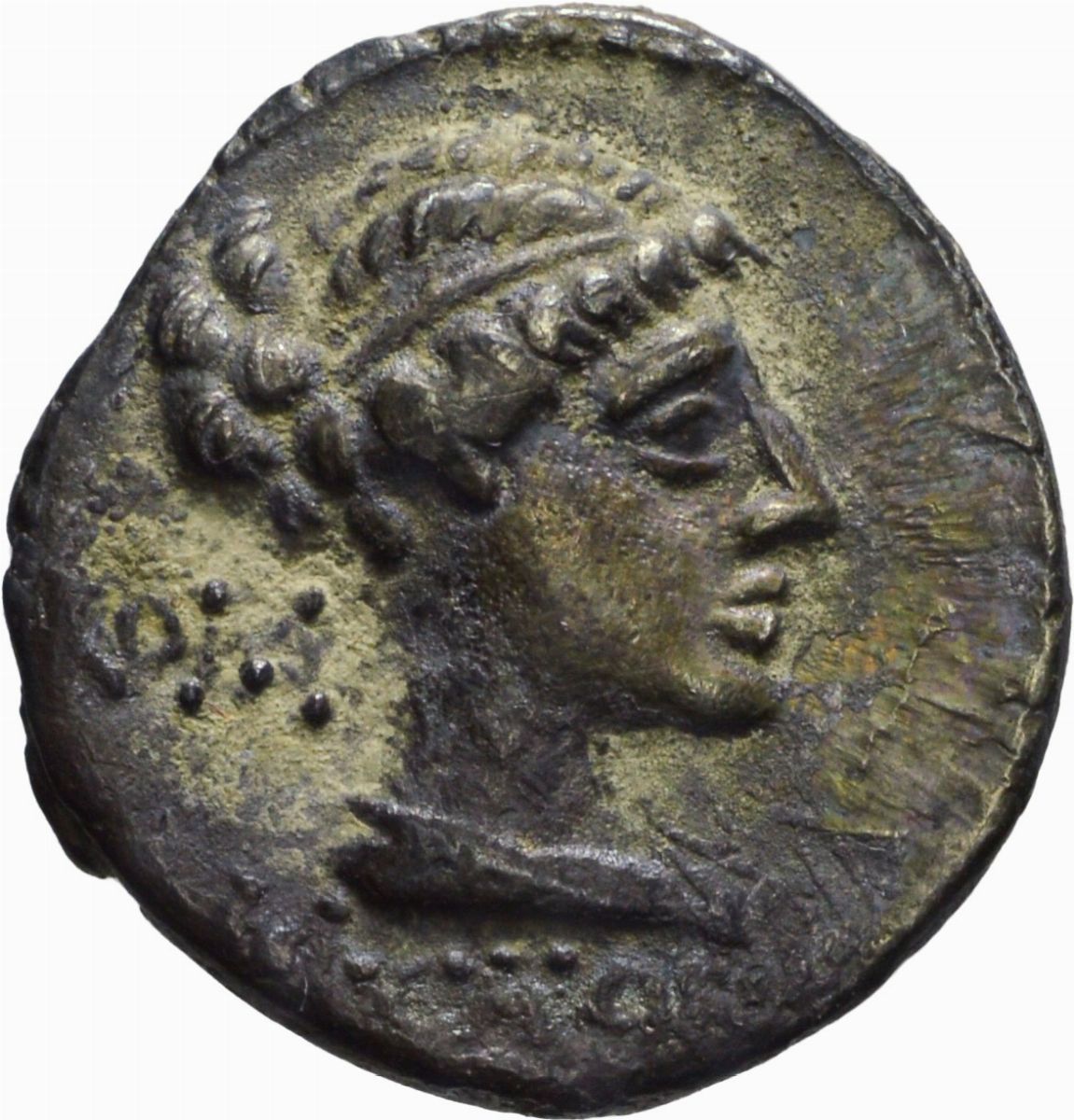 Repubblica Romana - GENS PORCIA, M. Porcius Cato, DENARIO, Emissione ...