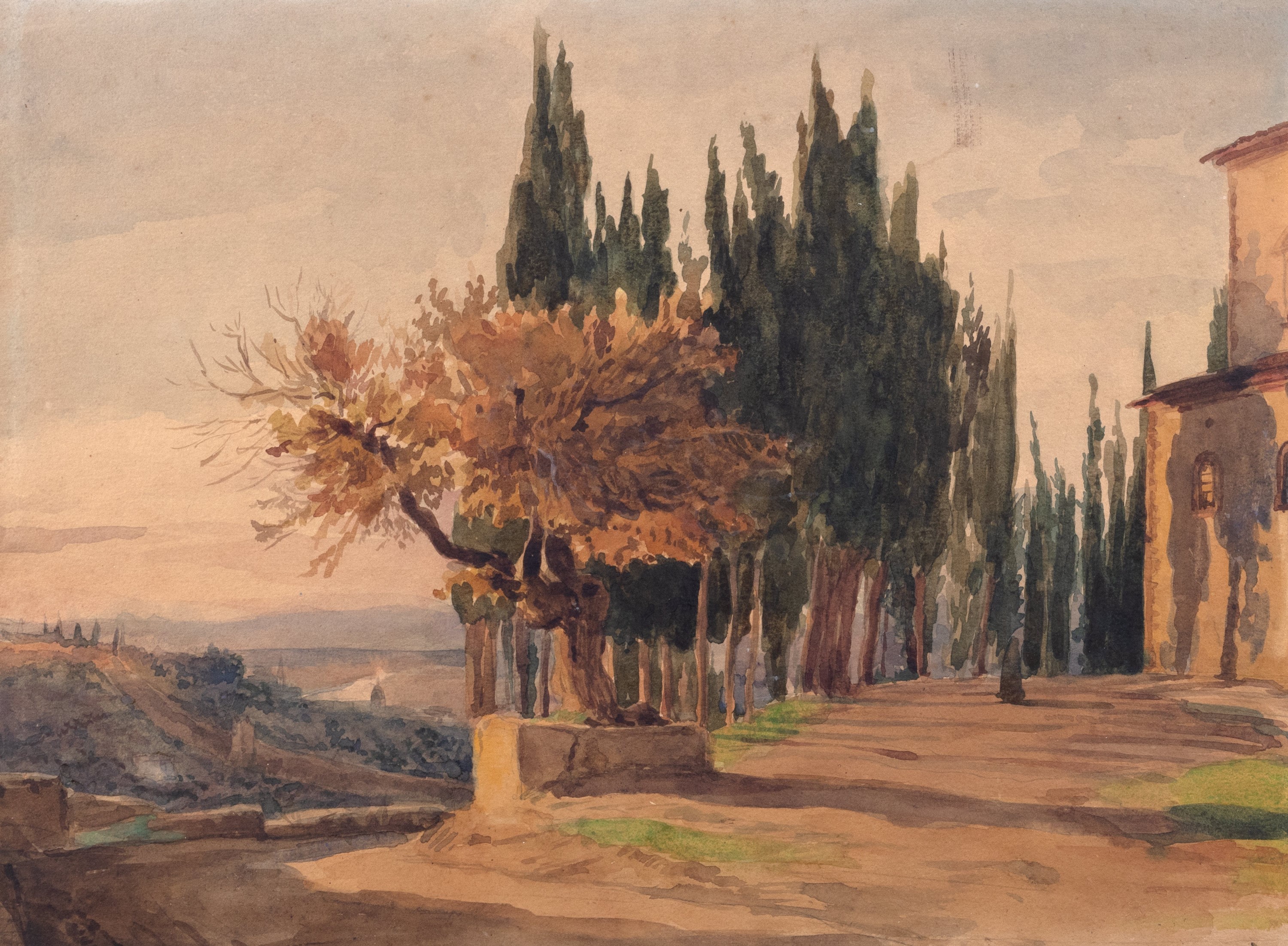 Giuseppe Haimann - Pieve toscana | Arte Figurativa tra XIX e XX Secolo ...