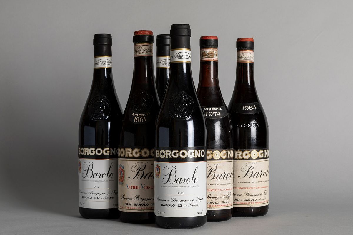 Piemonte - Barolo Borgogno Riserva (6 BT) | Monographic Borgogno Wines ...