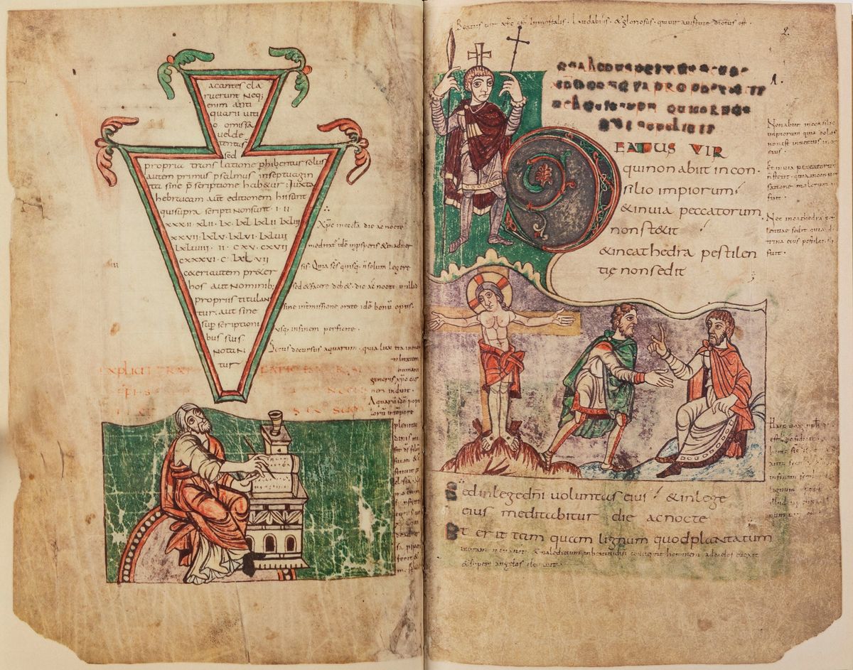 Der Stuttgarter Bilder Psalter 1965 | L’arte di Riprodurre Codici ...