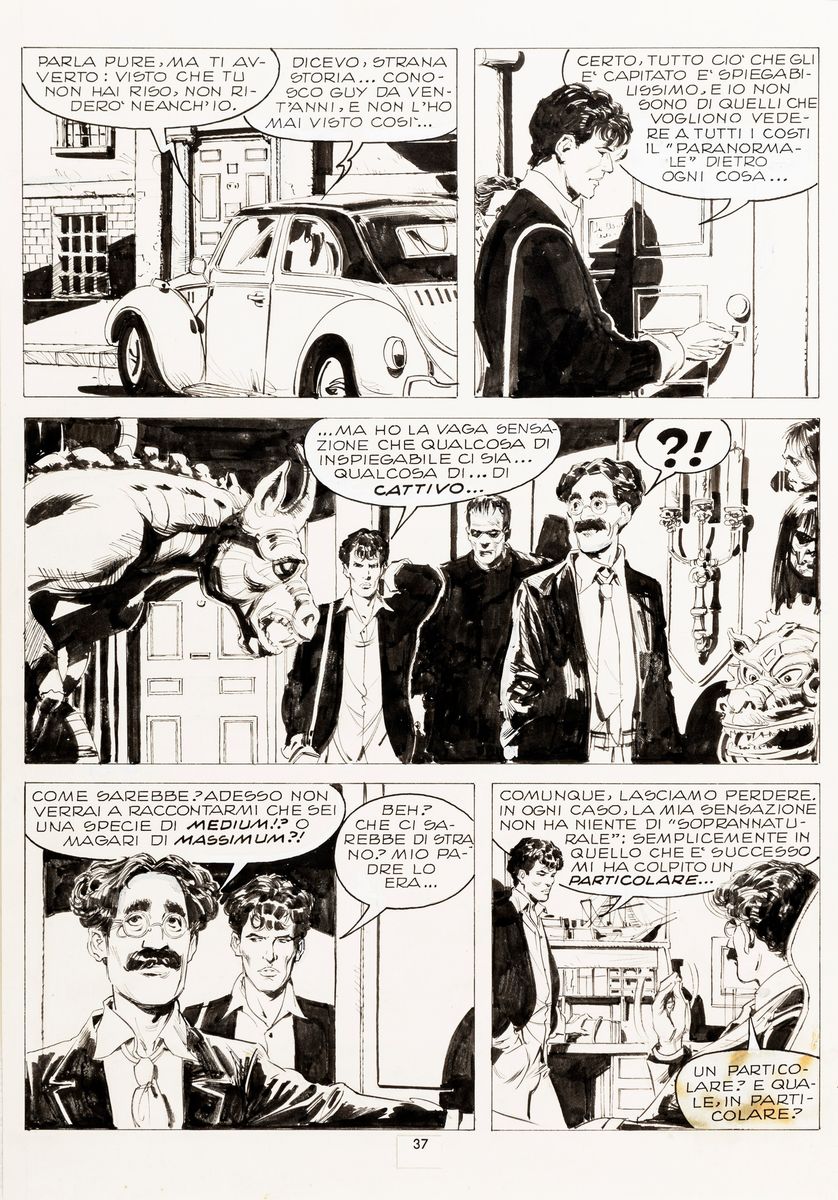 Corrado Roi - Dylan Dog - Il fantasma di Anna Never 1987 | Fumetti ...