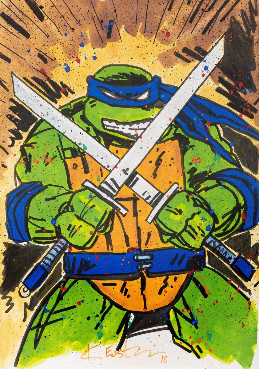 Kevin Eastman - Teenage Mutant Ninja Turtles: Donatello 2018 | Original ...