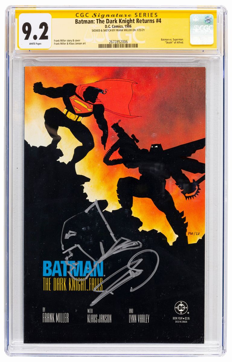 Frank Miller - Batman: The Dark Knight Falls 2021 | Fumetti: Tavole e ...
