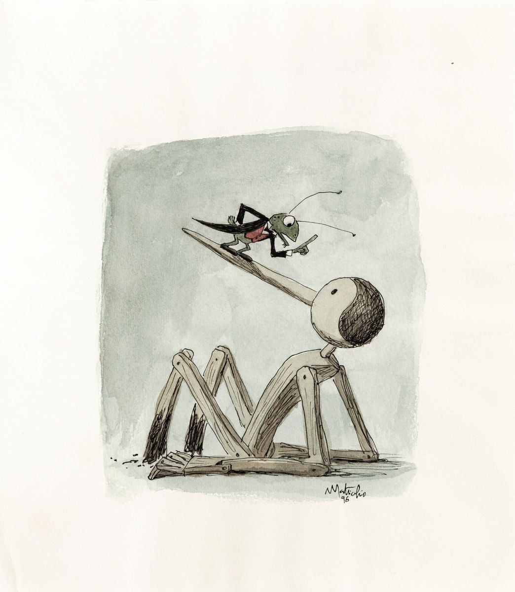 Franco Matticchio - Pinocchio e il Grillo parlante 1996 | Fumetti ...