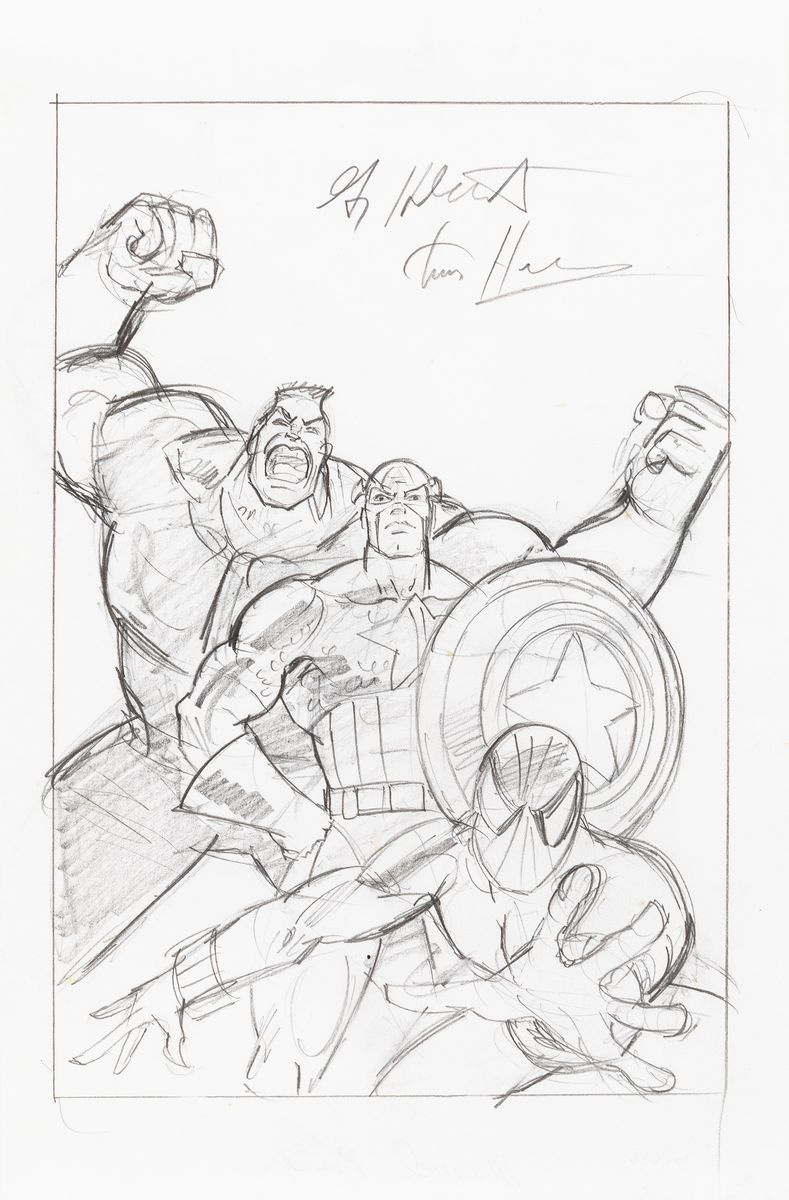 Greg & Tim Hildebrandt - Avengers 90's | Original Comic Arts ...