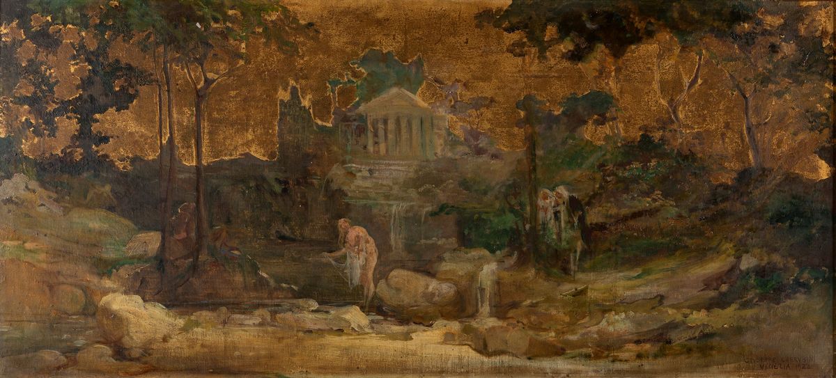Giuseppe Cherubini - Susanna e i vecchioni 1922 | Arte Figurativa tra ...